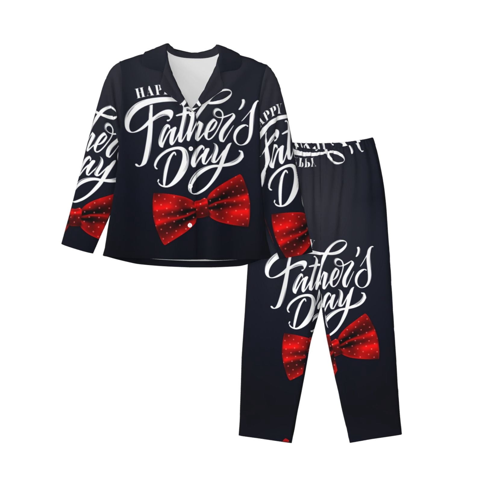 Pajamas for Women Sets, Happy Father's Day A Lounge Sets Long Sleeve ...