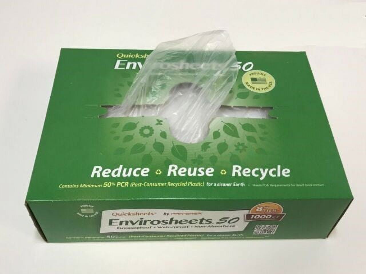Pak-Sher QuickSheet Q-8 HDPE Interfolded Bakery Deli Tissue Natural, 8 ...