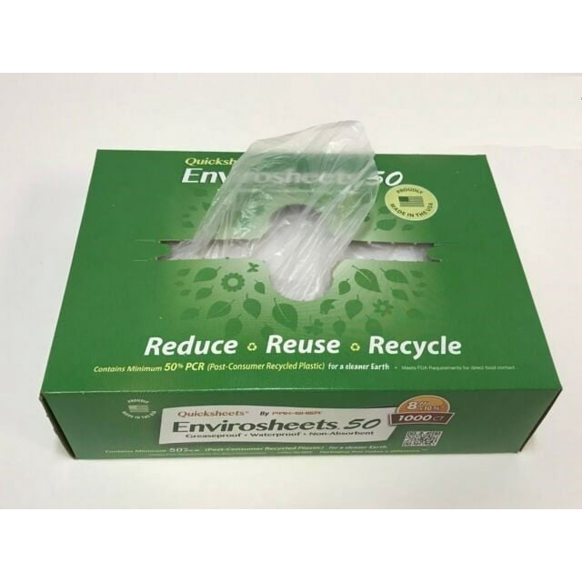 Pak-Sher QuickSheet Q-8 HDPE Interfolded Bakery Deli Tissue Natural, 8 ...