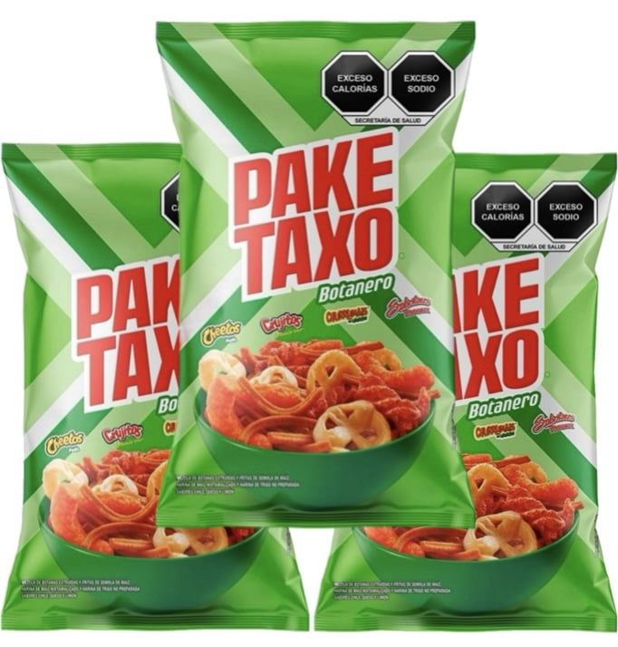 Paketaxo Botanero BIG 215g Pack of 3 papas snack Mexican chips ...