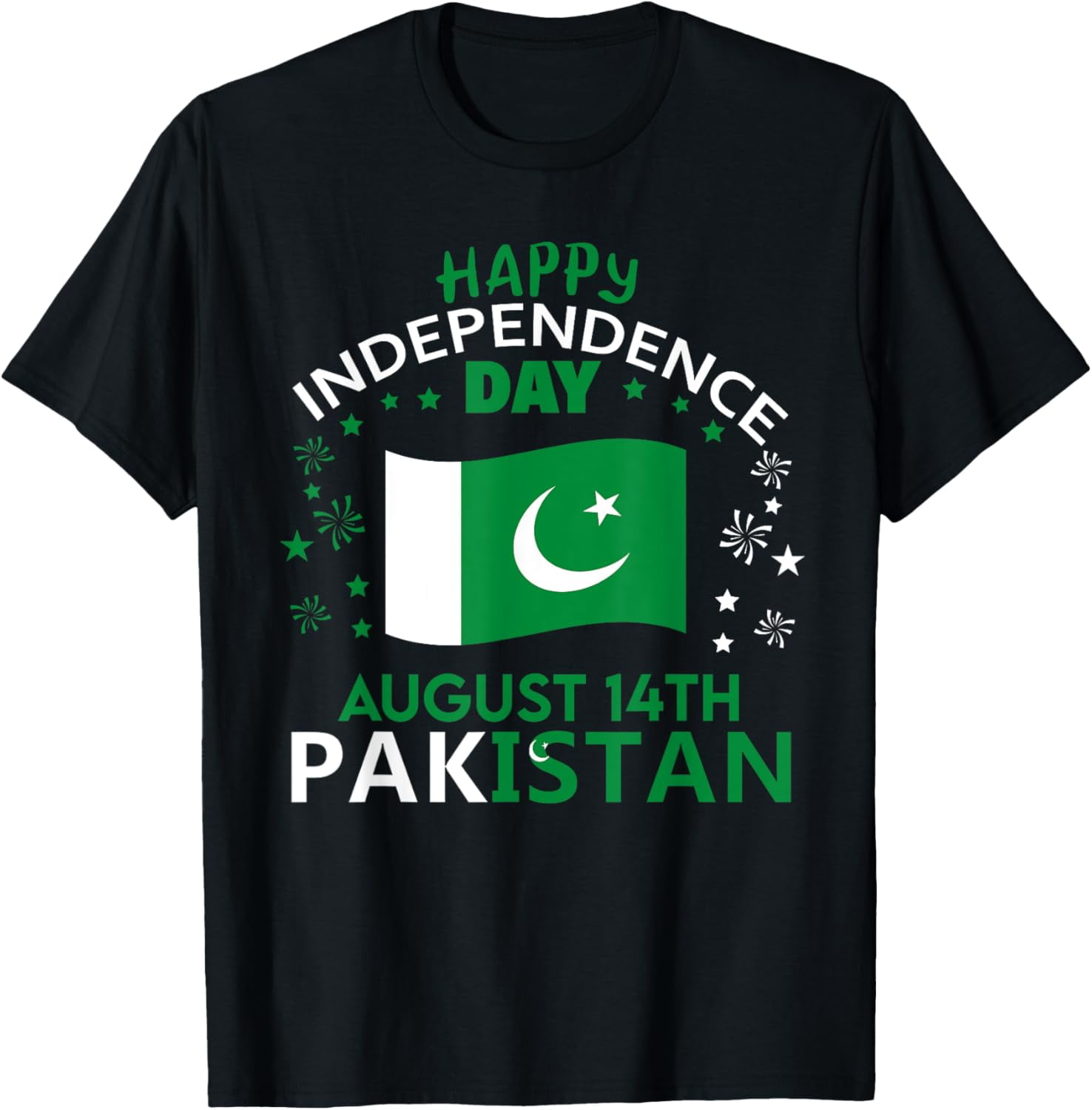 Pakistan 77th Independence Day Pakistani Pride Pakistan Flag T-Shirt ...