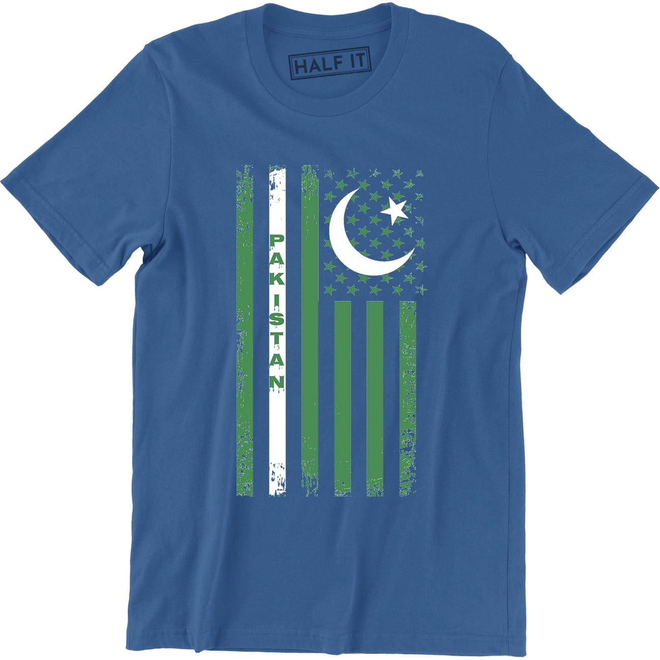 Pakistan American Flag US Pride Citizen Patriotic Men's T-Shirt ...