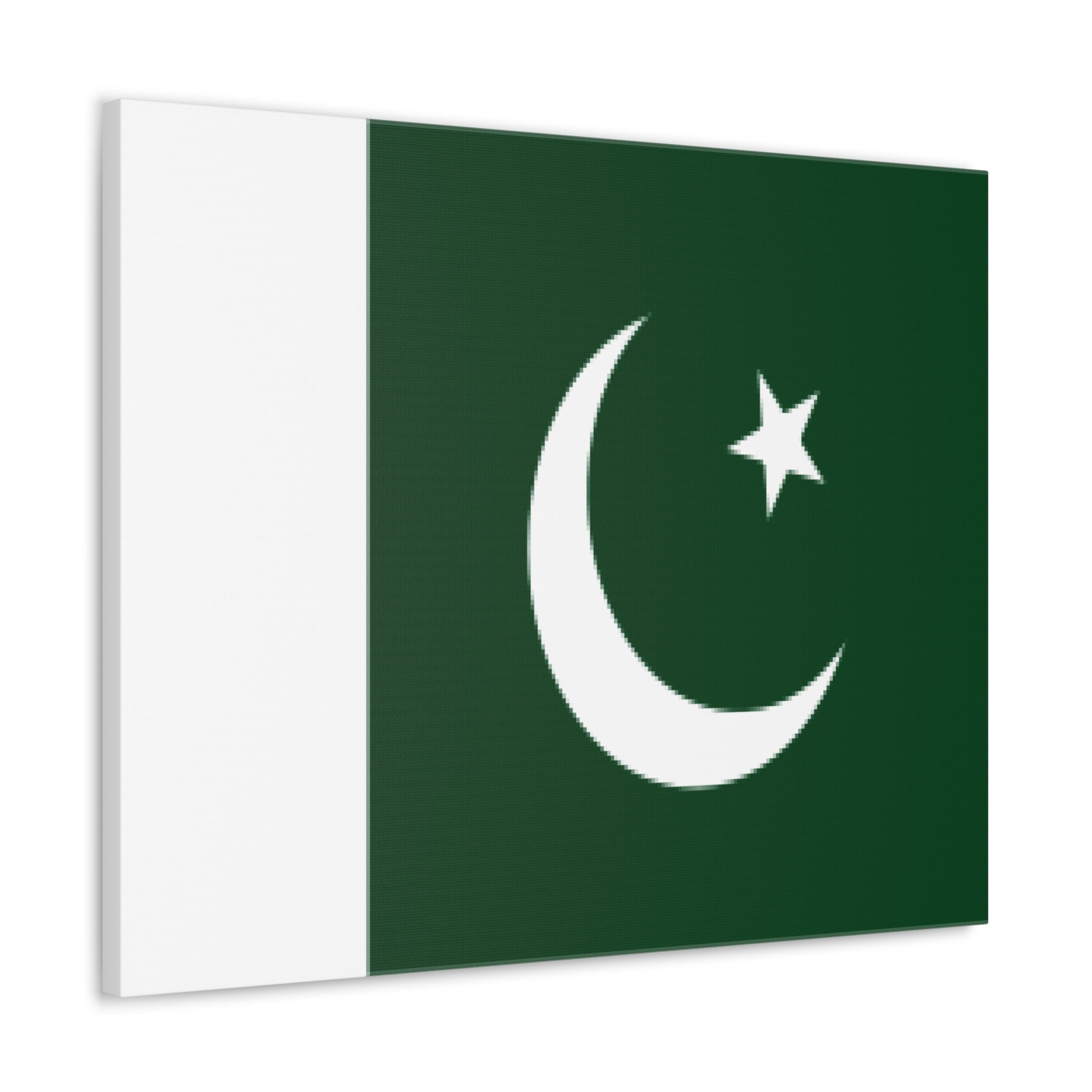 Pakistan Country Flag Canvas Vibrant Wall Art Unframed Home Decor ...