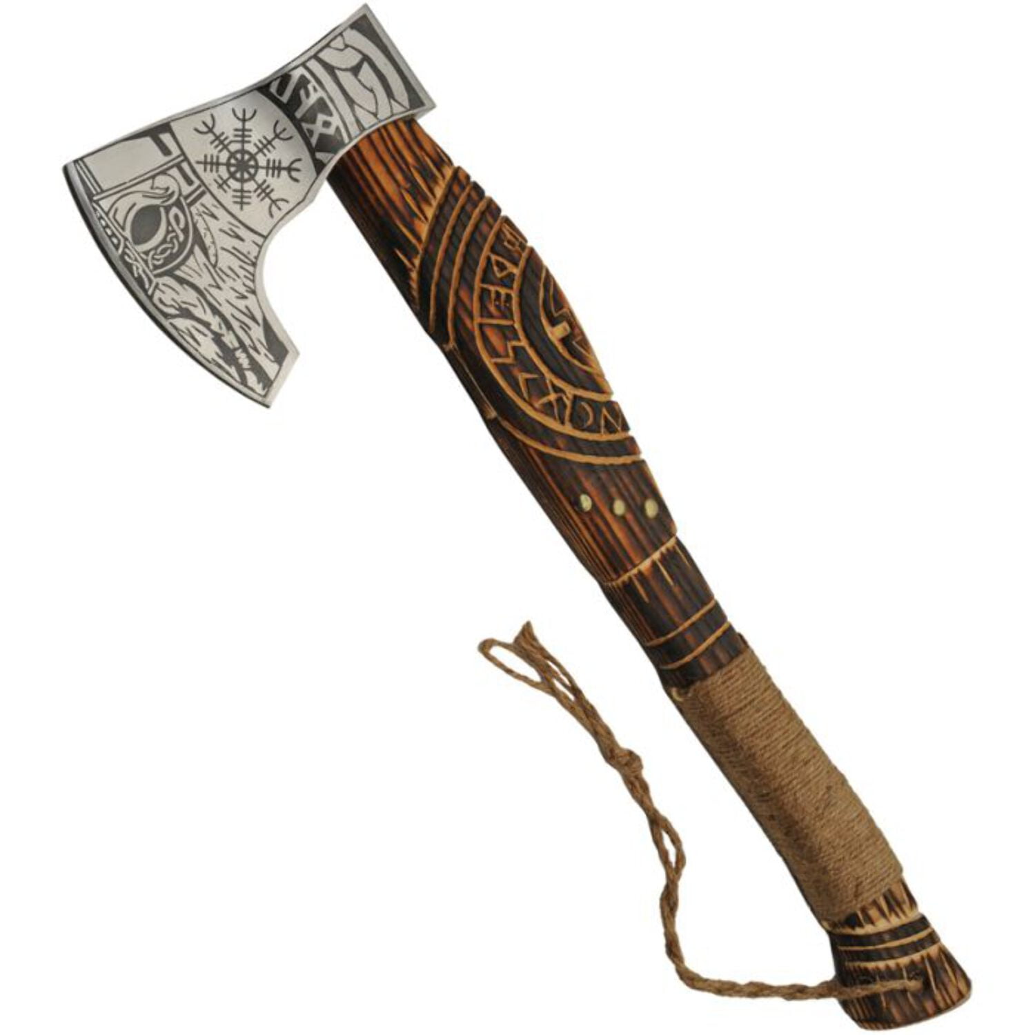 Pakistan Etched Viking Axe - Walmart.com