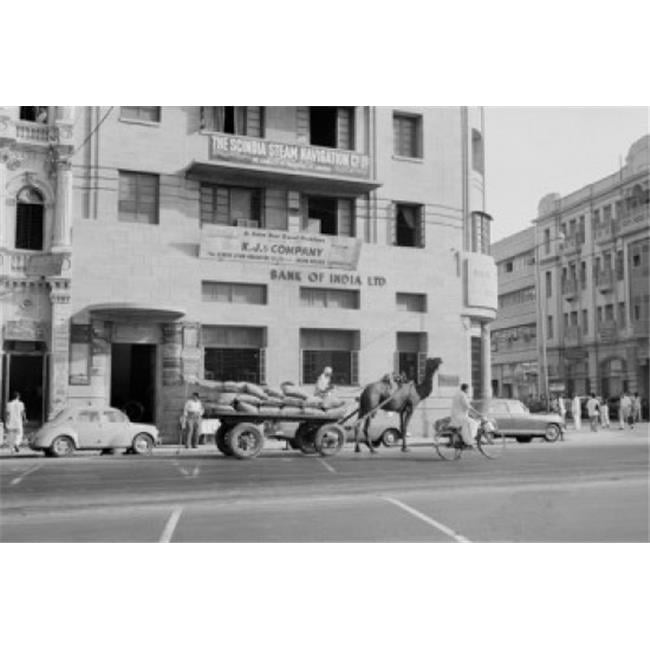 Pakistan Karachi Bank of India Building Poster Print 18 x 24 in ...