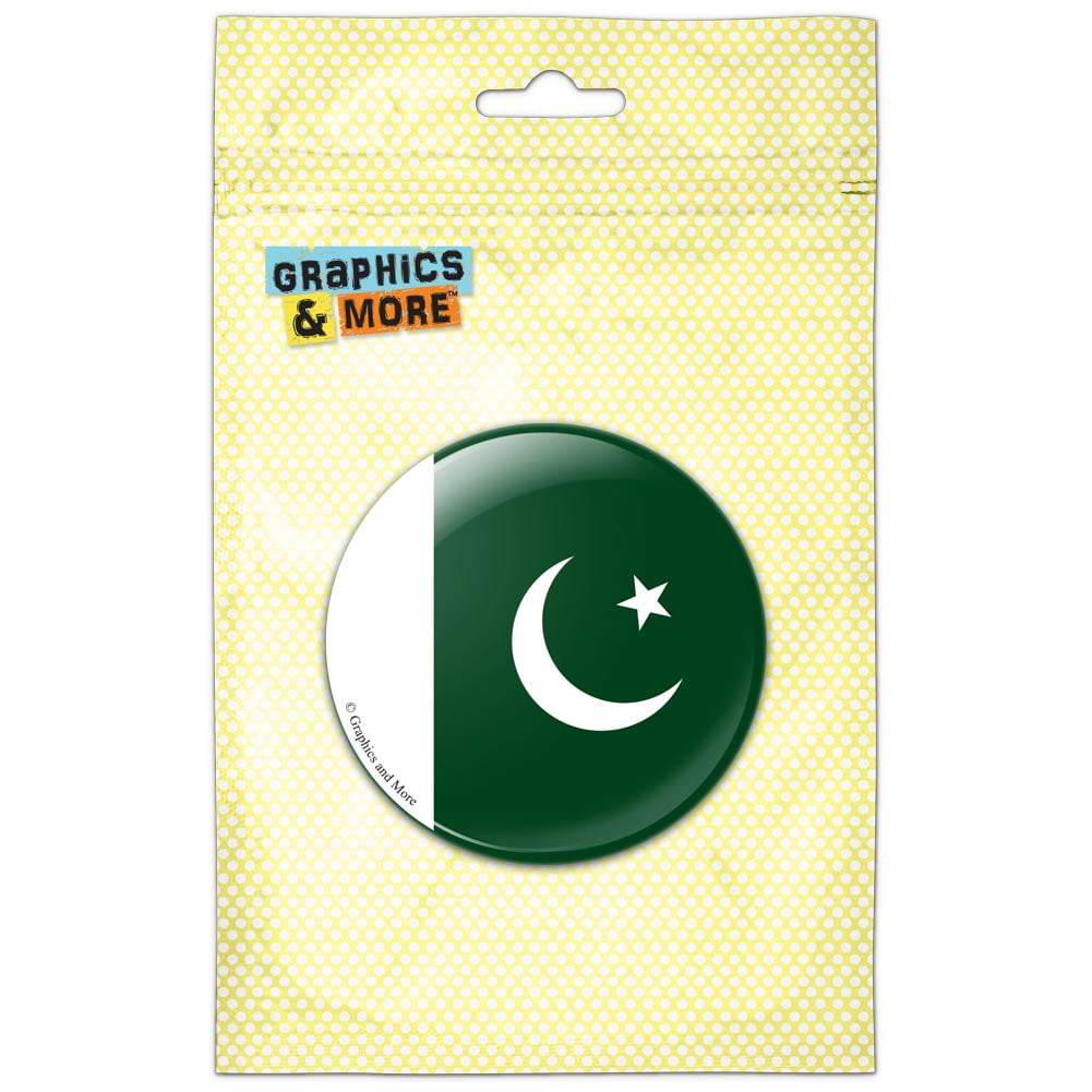 Pakistan National Country Flag Refrigerator Button Magnet - Walmart.com