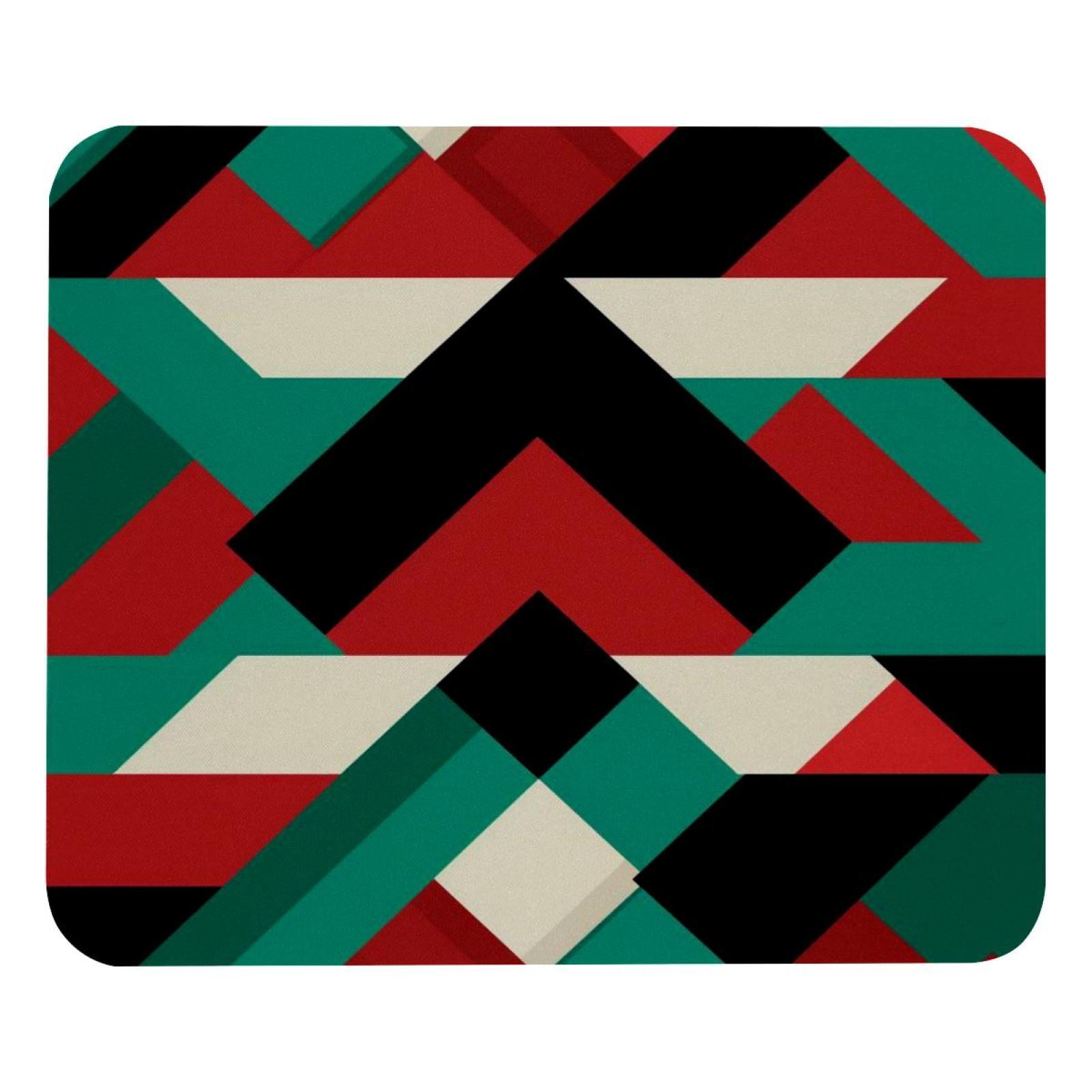 Pakistan Square Desk Mat, 8.3x9.8 Inch, Non-Slip Rubber Bottom, Printed ...