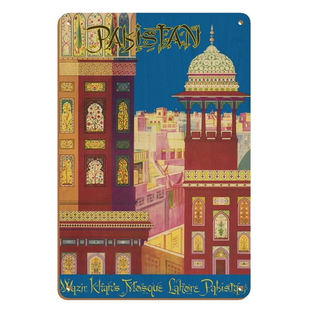 Pakistan - Wazir Khan's Mosque - Lahore Pakistan - Muslim Architecture ...