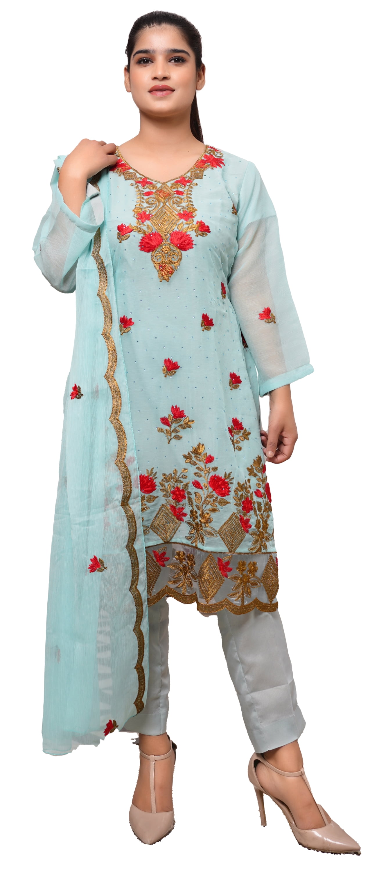 Pakistani Dresses for Women Party Wear - Indian Salwar Kameez Suit ...