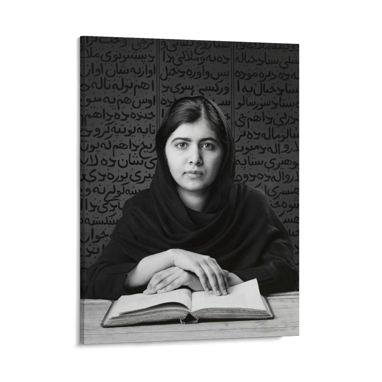 Pakistani Education Activist Malala Yousafzai Vintage Posters Living ...