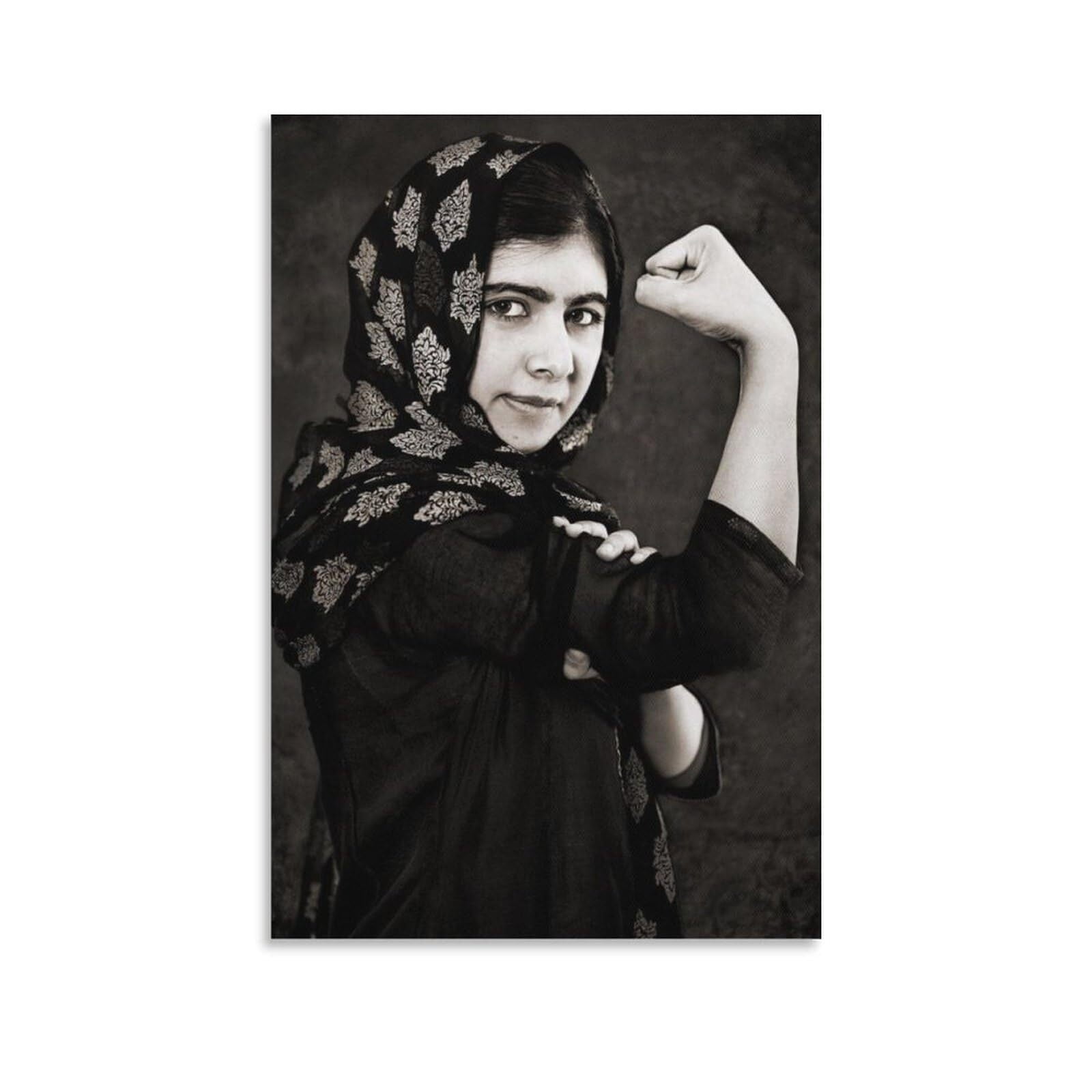 Pakistani Education Activist Malala Yousafzai Vintage Posters Living ...
