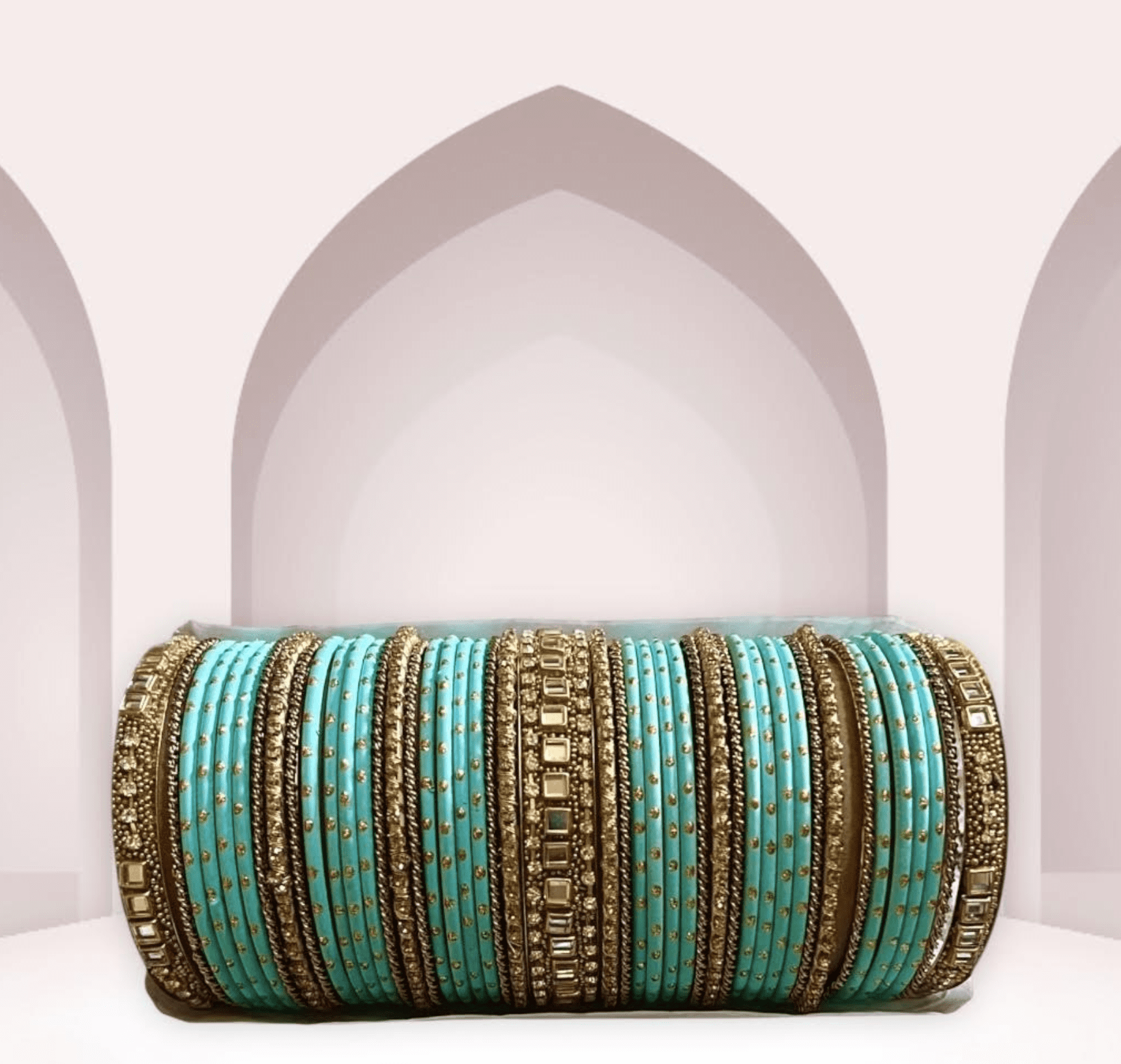 Pakistani Indian Traditional Glass Bangles Bollywood 2.25 Size Wedding ...