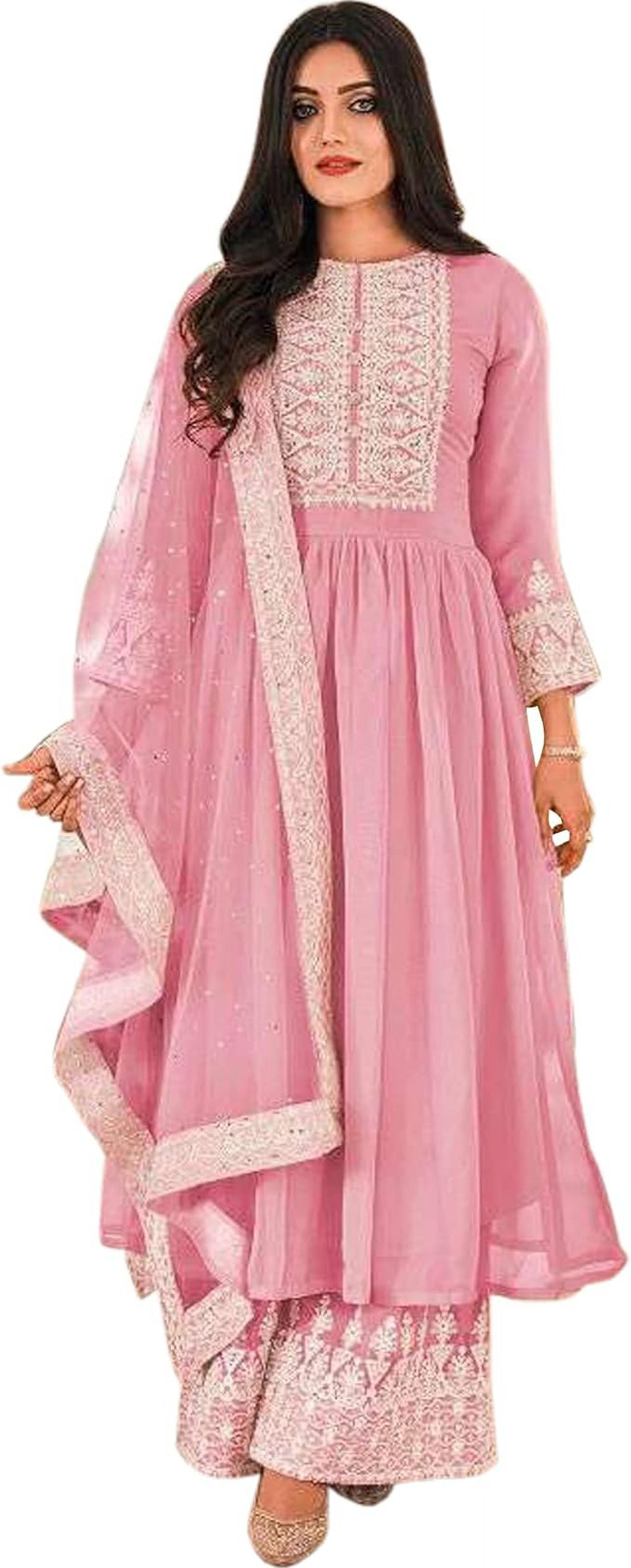 Pakistani Roka Nikah Wear Designer Plazzo Outfits Indian Sewn Salwar ...