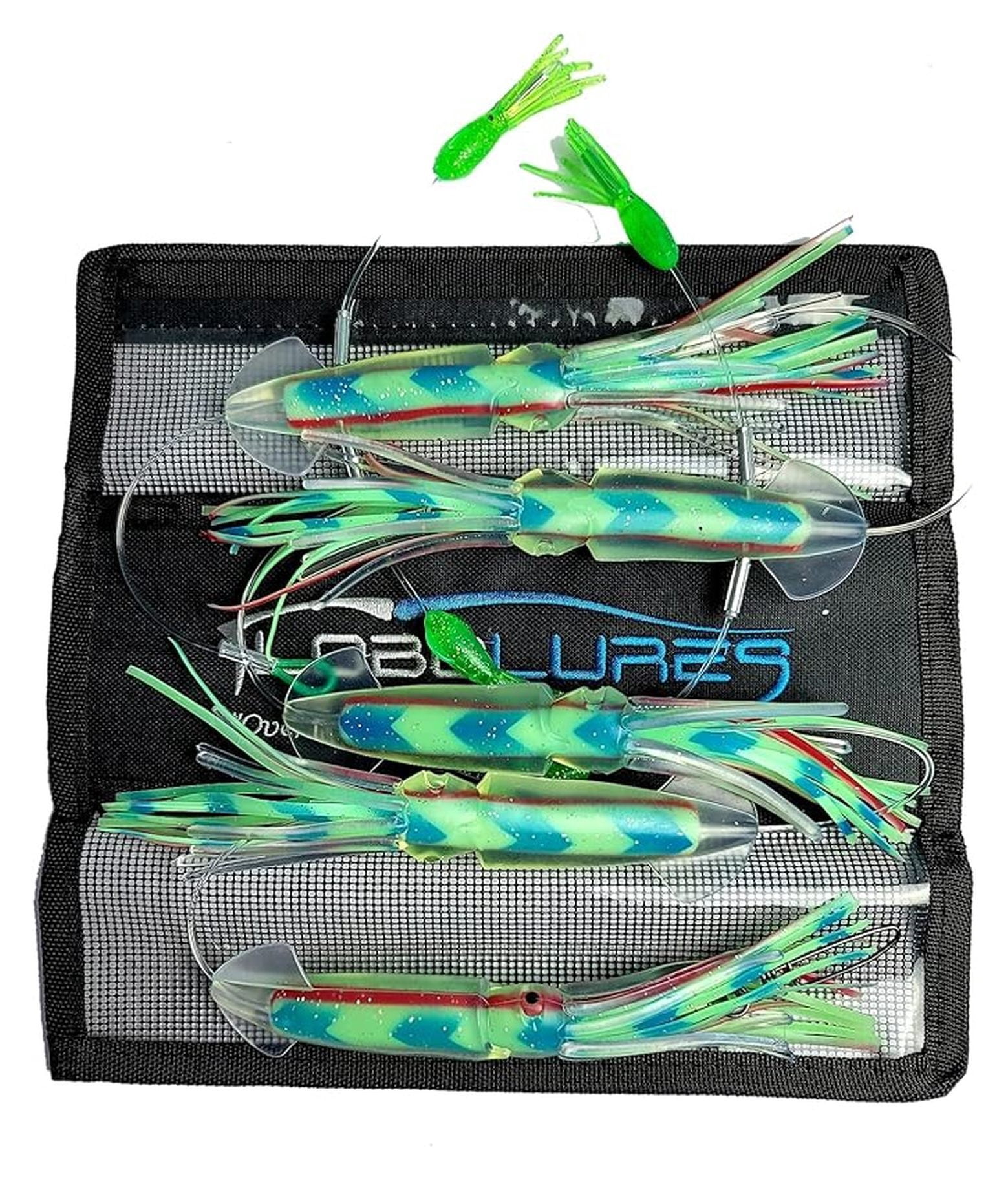 Pakula Game Fish 8" Long Tail Flippy Floppy Fishing Chain Tuna & Marlin ...