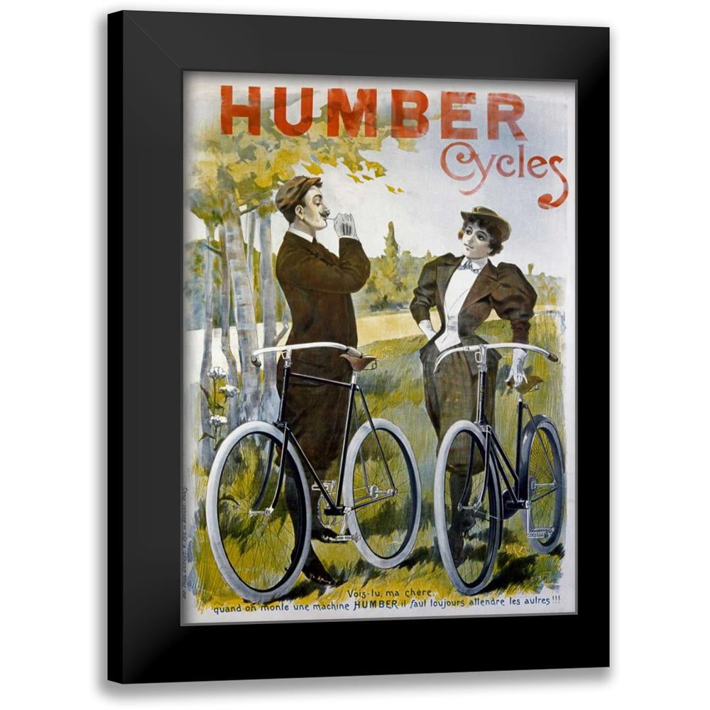 Pal 11x14 Black Modern Framed Museum Art Print Titled - Humber Cycles ...