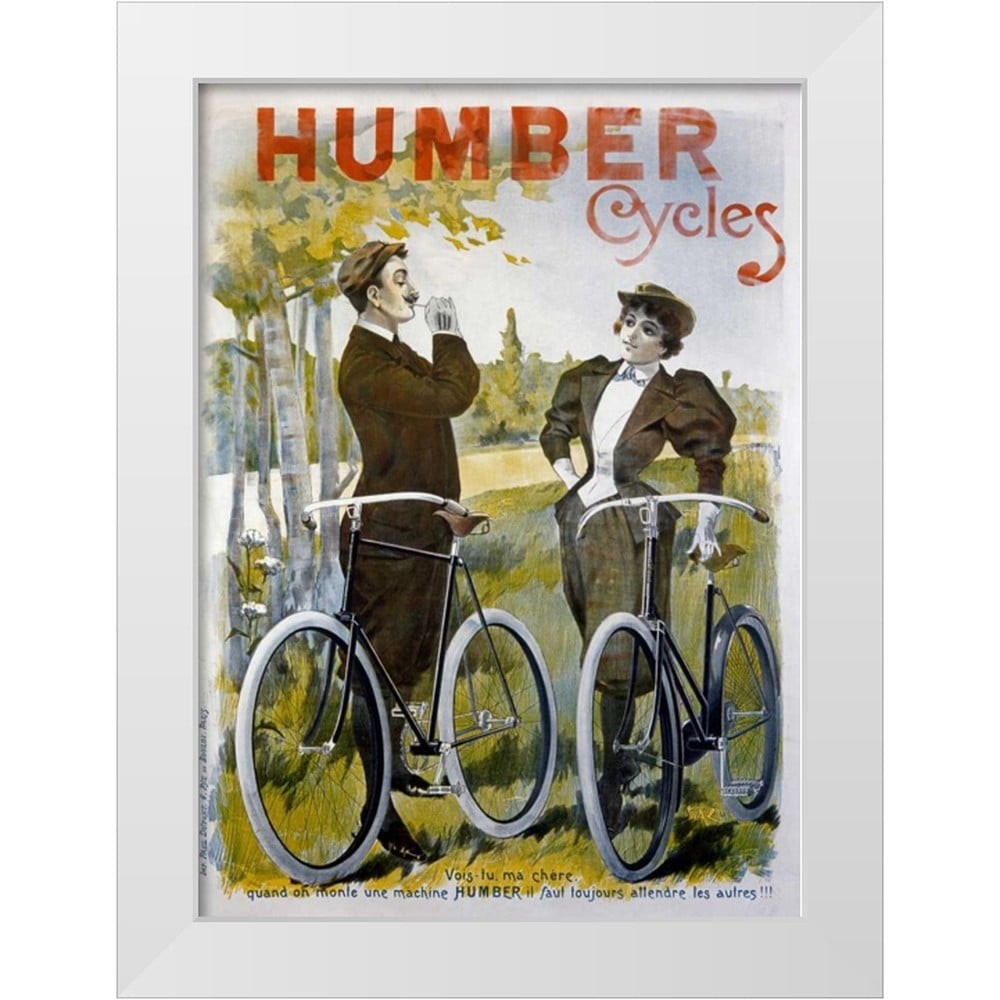 Pal 24x32 White Modern Wood Framed Museum Art Print Titled - Humber ...
