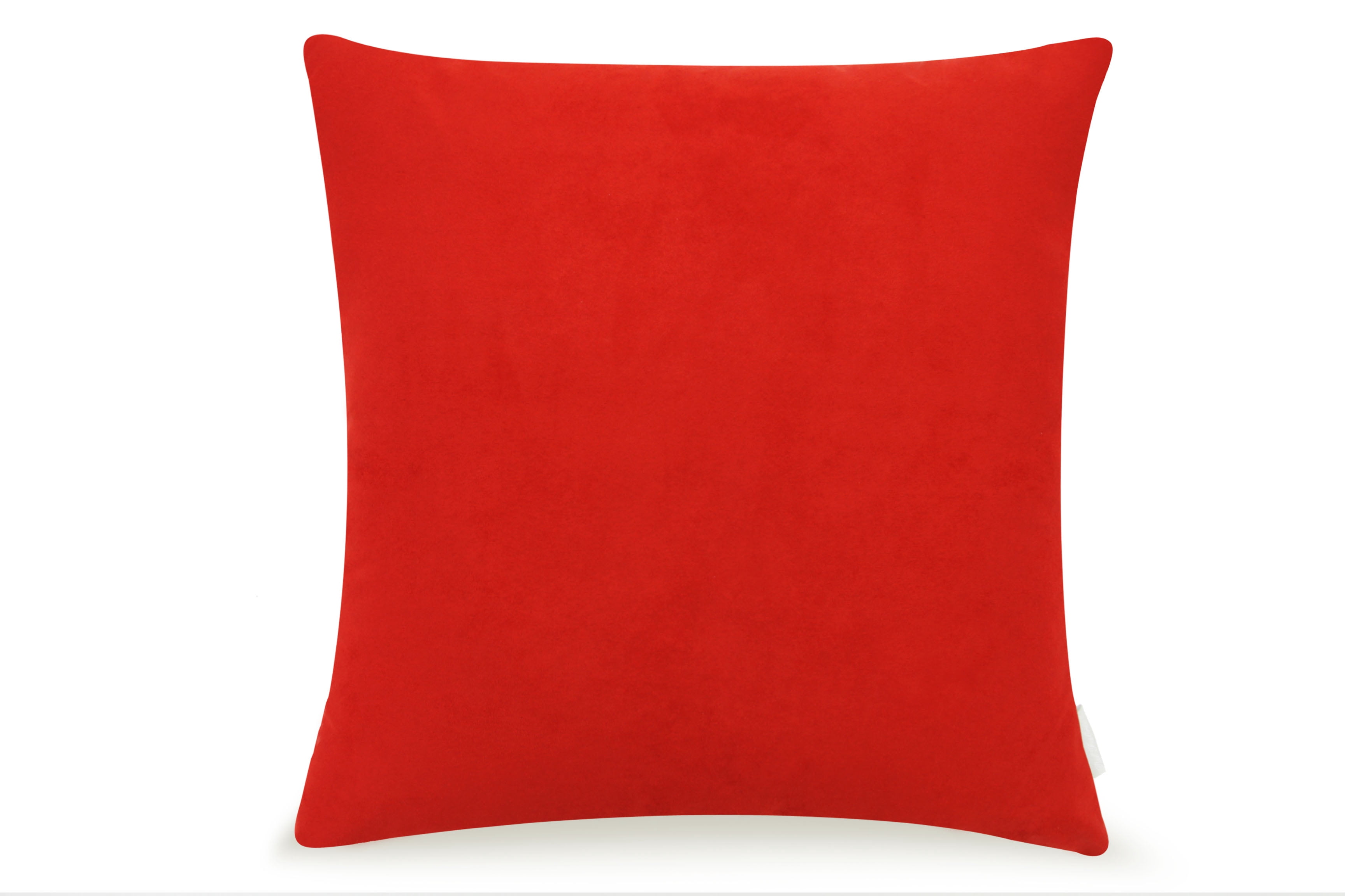 Pal Fabric Soft Solid Color Suede Square Pillow Cover 18x18 inches with ...