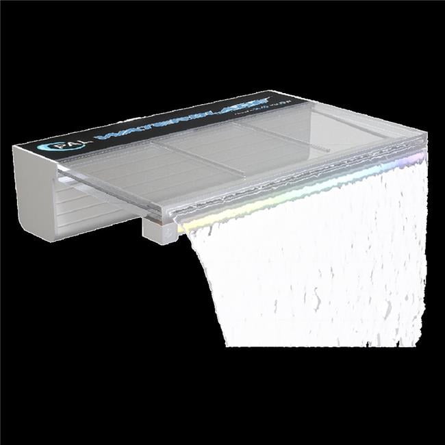 Pal Lighting Evenflow 2 ft. Long Water Blade Rear Feed Light, Multi ...