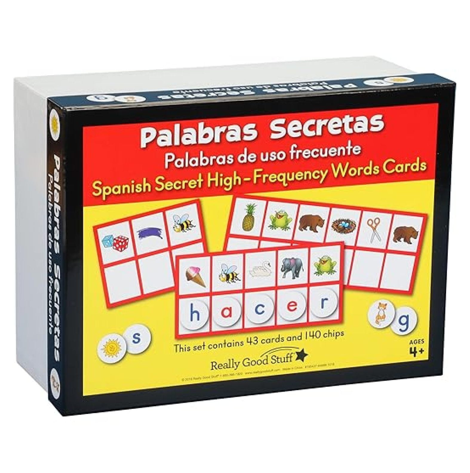 Palabras Secretas: High-Frequency Spanish Word Flash Cards ...