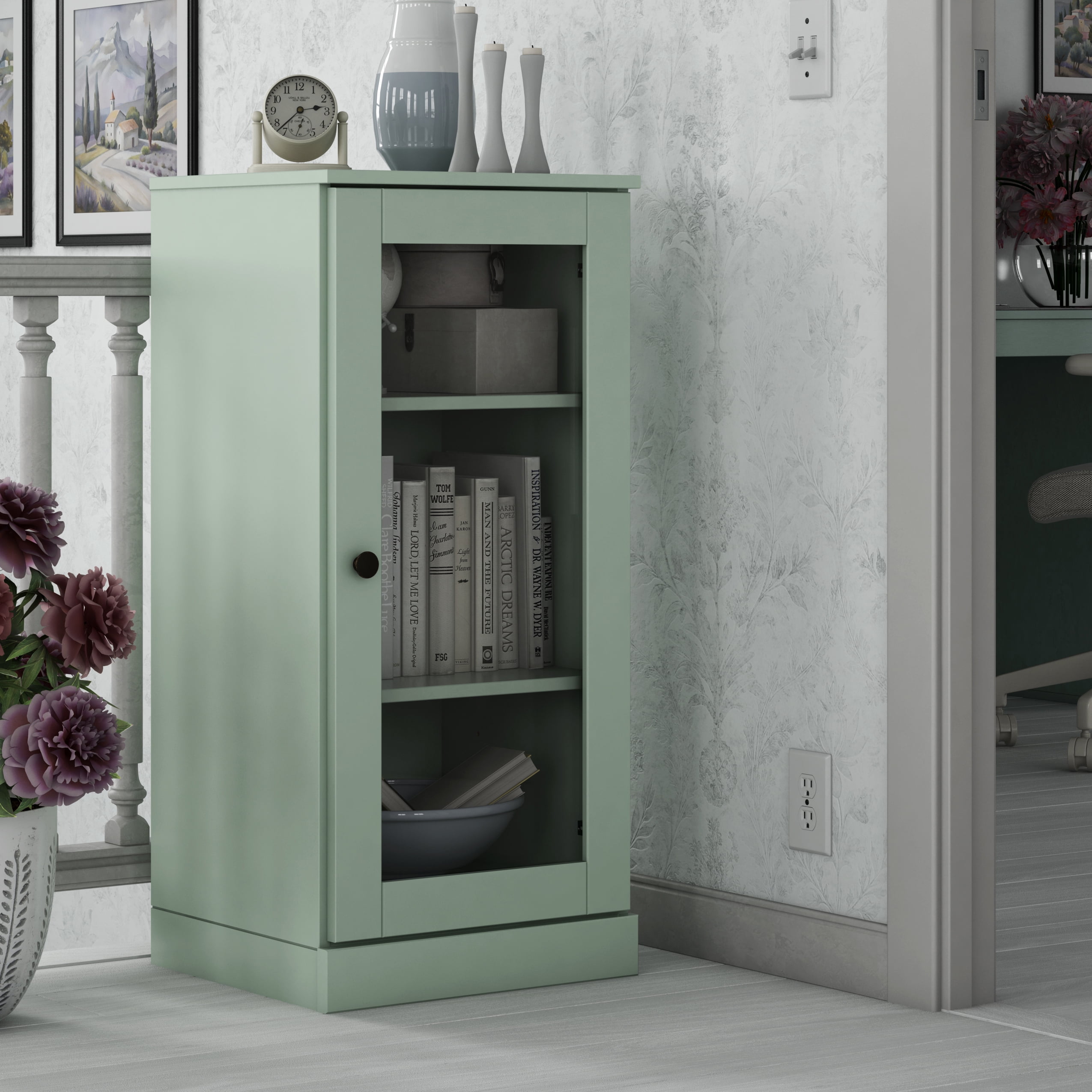 Palace Imports 100% Solid Wood 3-shelf Bookcase with Adjustable Shelves ...