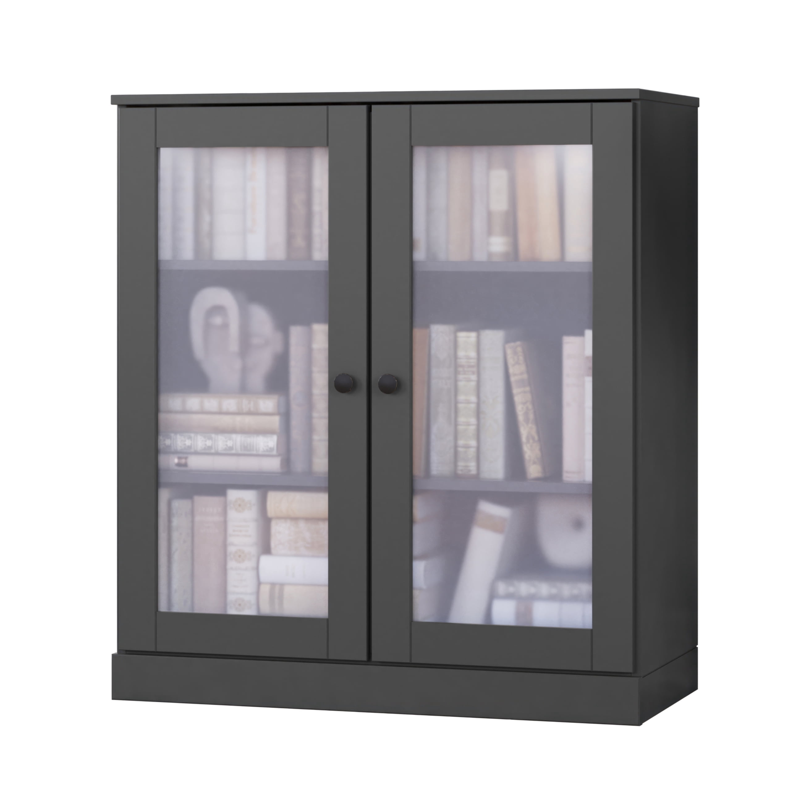 Palace Imports 100% Solid Wood 3-shelf Bookcase with Adjustable Shelves ...