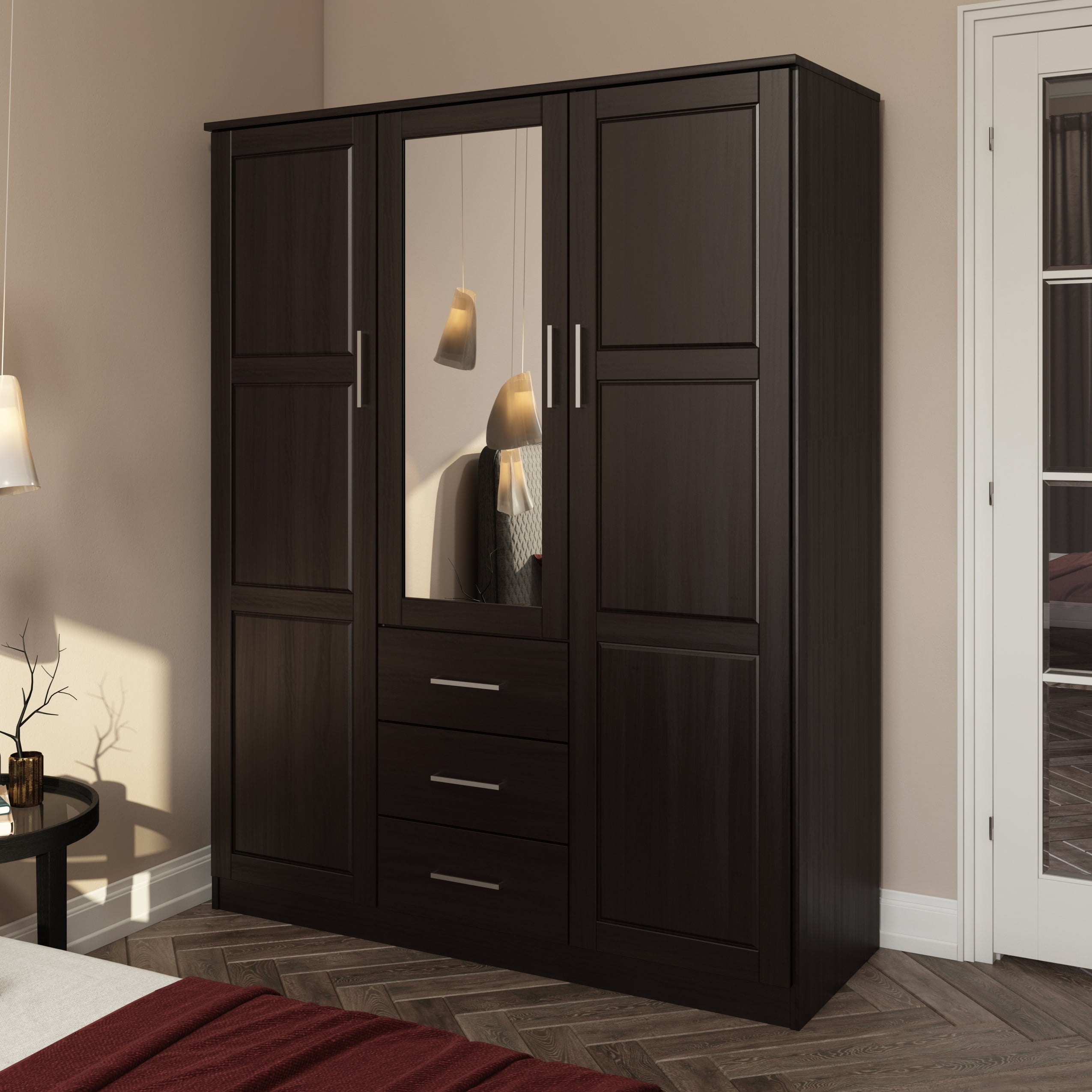 Palace Imports, Inc. Palace Imports 100% Solid Wood Cosmo 3-Door ... Palace Imports, Inc. Palace Imports 100% Solid Wood Cosmo 3-Door ...