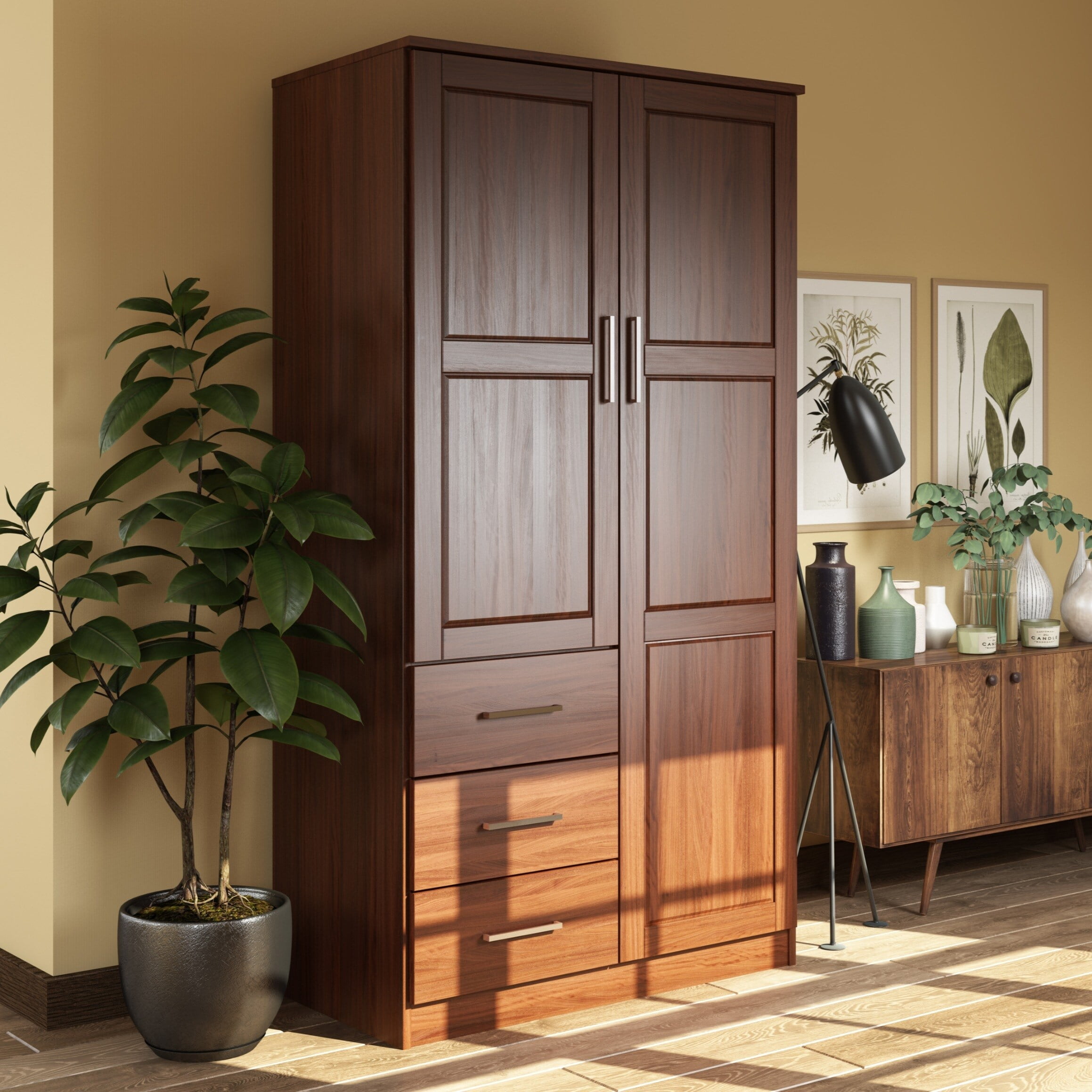 Palace Imports, Inc. Palace Imports 100% Solid Wood Metro Wardrobe ... Palace Imports, Inc. Palace Imports 100% Solid Wood Metro Wardrobe ...