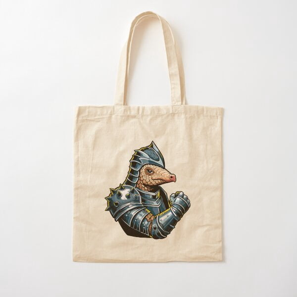 Paladin Pangolin Cotton Tote Bag Canvas Tote Bag, Family Gift For ...