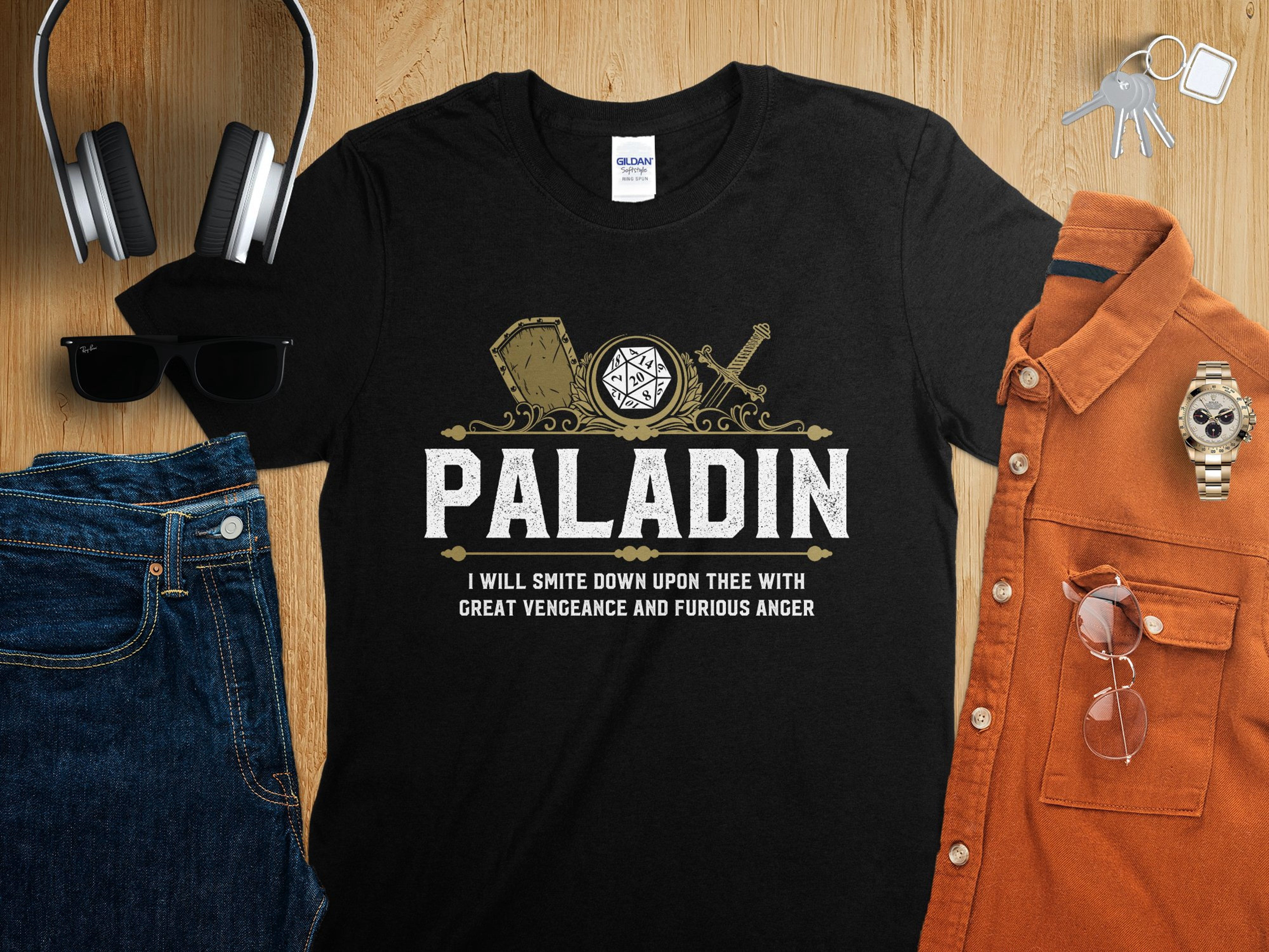Paladin Smite Vengeance and Fury Dungeons Tabletop RPG Roleplaying ...