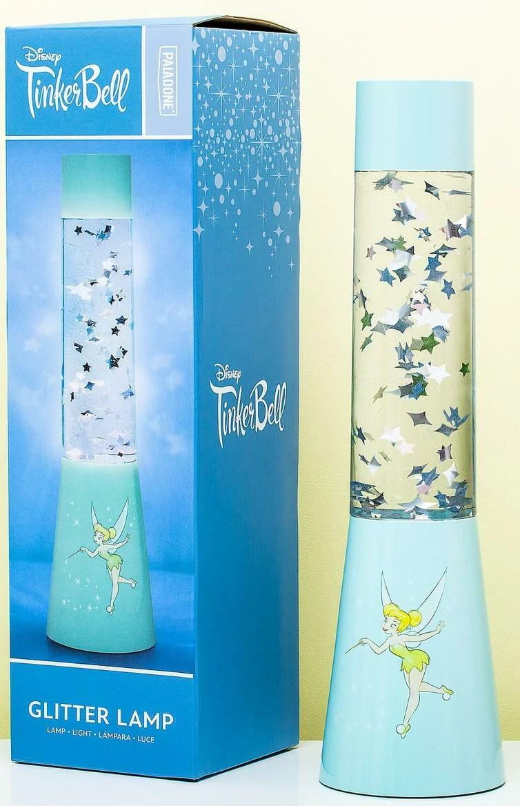 Paladone Disney Tinker Bell Glitter Flow Lamp Night, Bedroom Dcor Mood ...