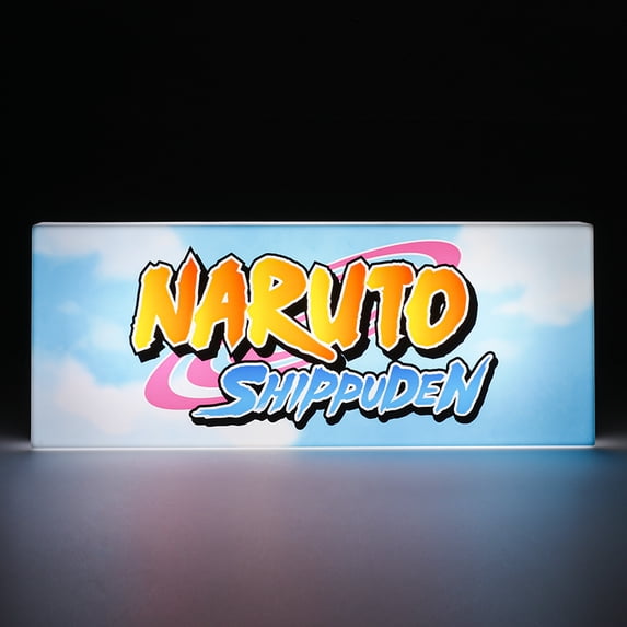 Paladone Naruto Shippuden Light Up Logo Sign - Official Anime ...