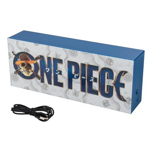Paladone One Piece Logo Box Light, Officially Licensed Netflix Anime ...
