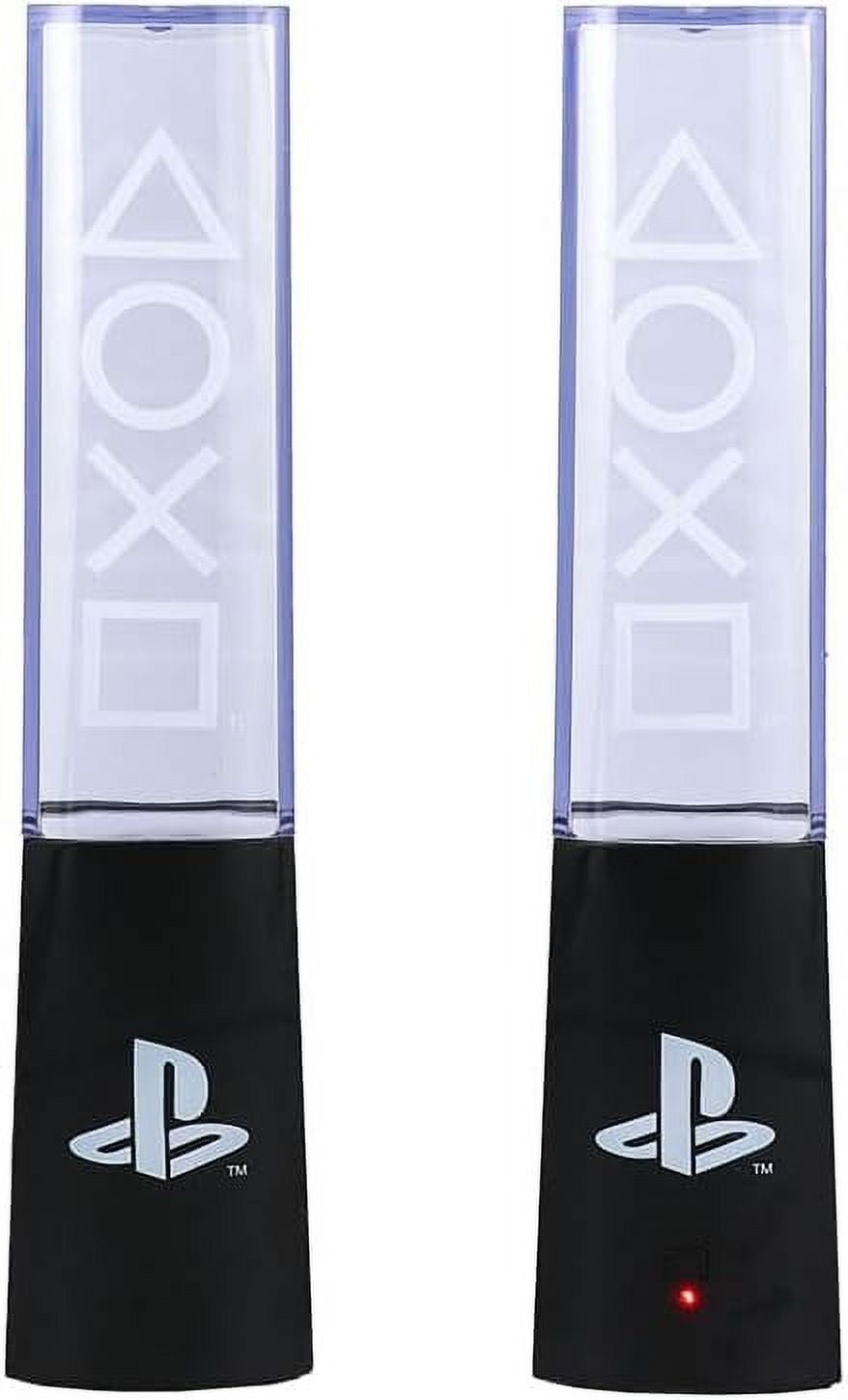 Paladone Playstation Liquid Dancing Lights, Two Sound Reactive ...