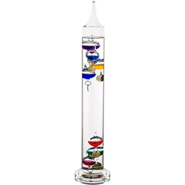 Palais Essentials Galileo Thermometer - Floating Glass Balls Fahrenheit ...