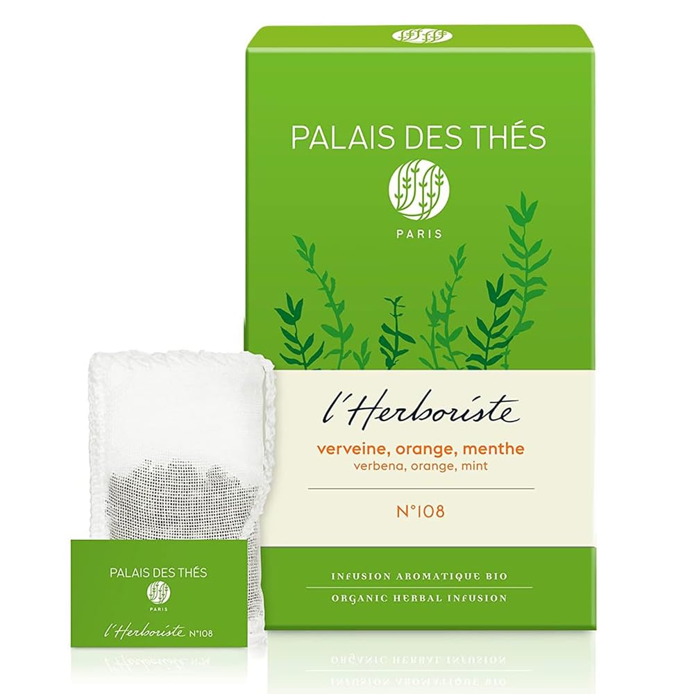 Palais des Thés Caffeine-Free Tea - L'Herboriste N∞108 Organic ...