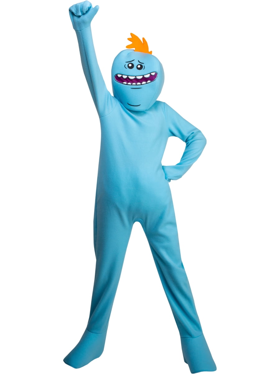 Palamon Rick and Morty Mr. Meeseeks Teen Costume - Size 12-14 Unisex - Walmart.com