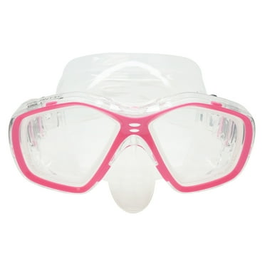 Scuba Pink Dive Mask NEARSIGHTED Prescription RX Optical Lenses (-7.0 ...