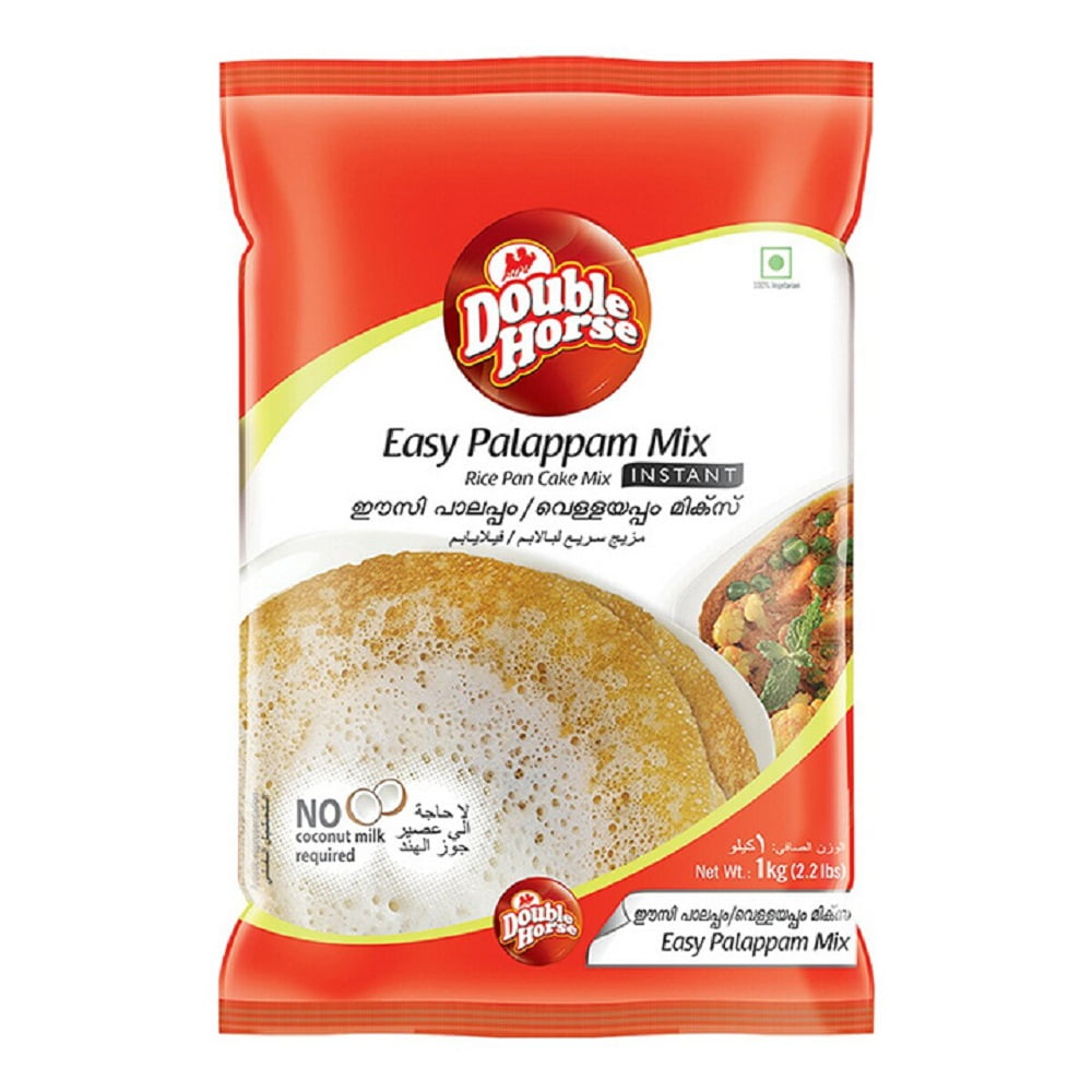 Double Horse Easy Palappam Mix 1kg - Walmart.com