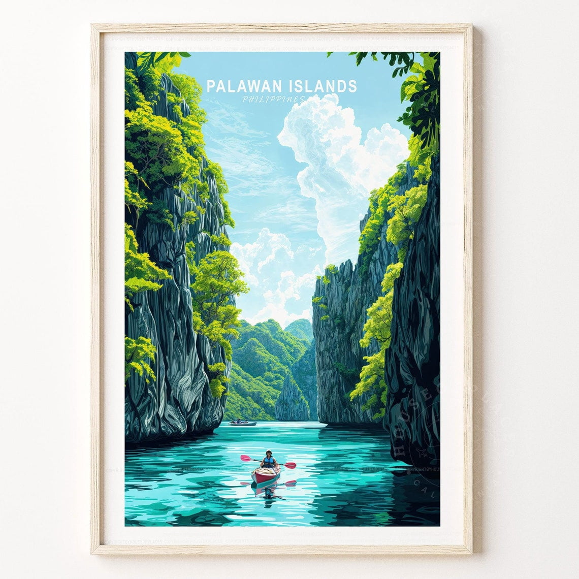 Palawan Islands Philippines Poster, Palawan Islands Wall Art ...
