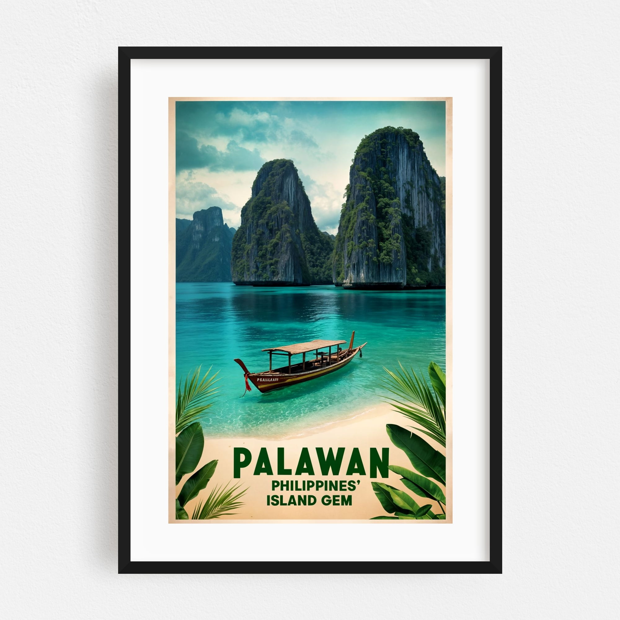Palawan Poster: Philippines’ Island Gem - MIMAROPA Philippines ...