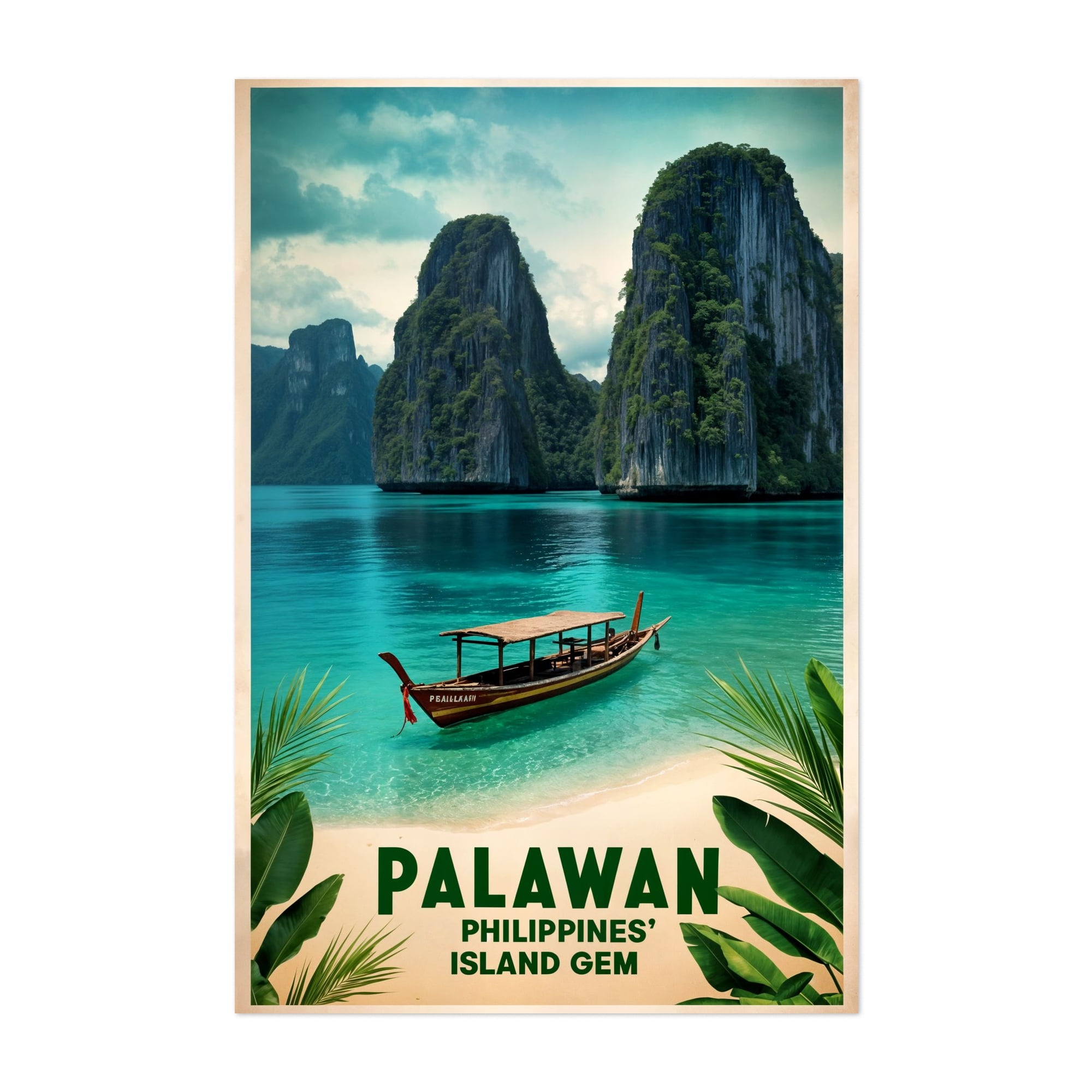 Palawan Poster: Philippines’ Island Gem - MIMAROPA Philippines ...