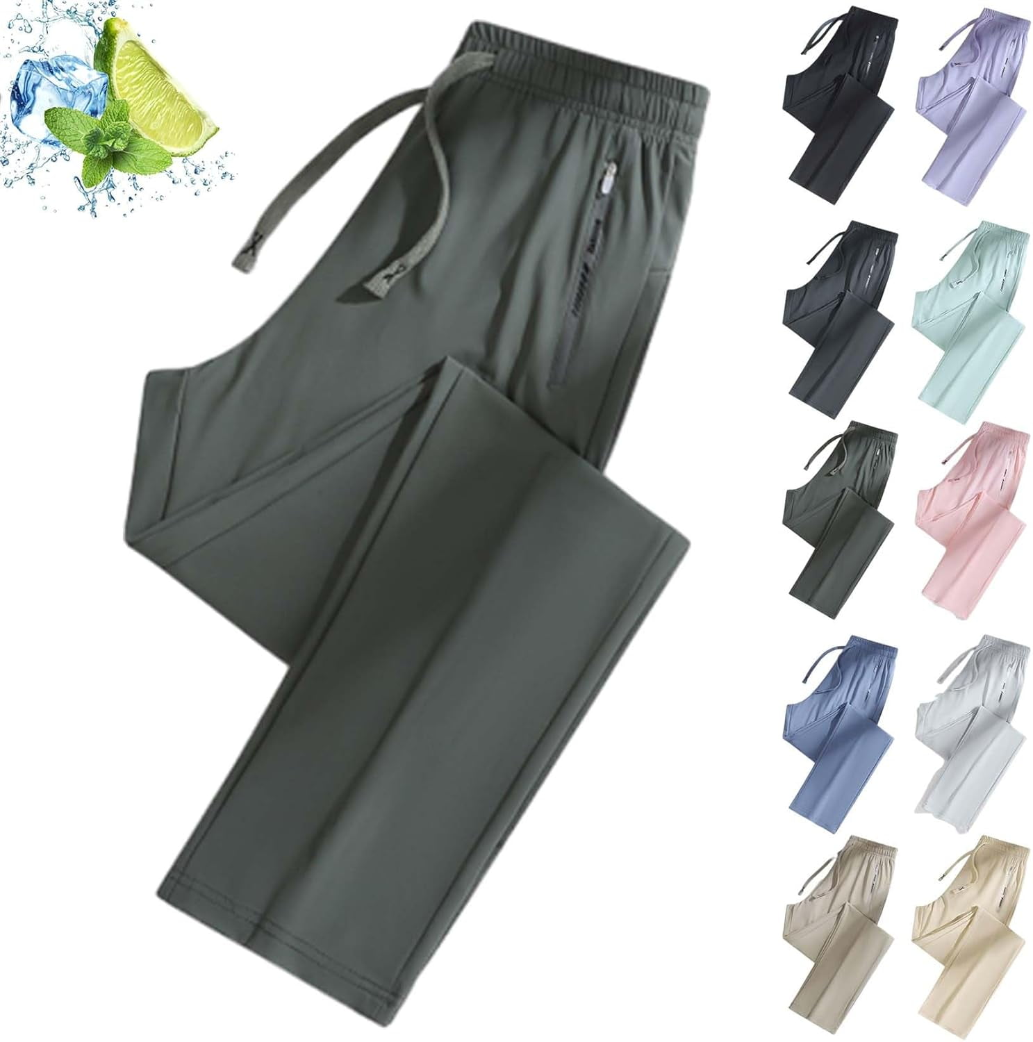 Palcomfy Pants, GlidePants - Unisex Quick Dry Pull-on Stretch Pants, Comfy Fit Stretch Active ...