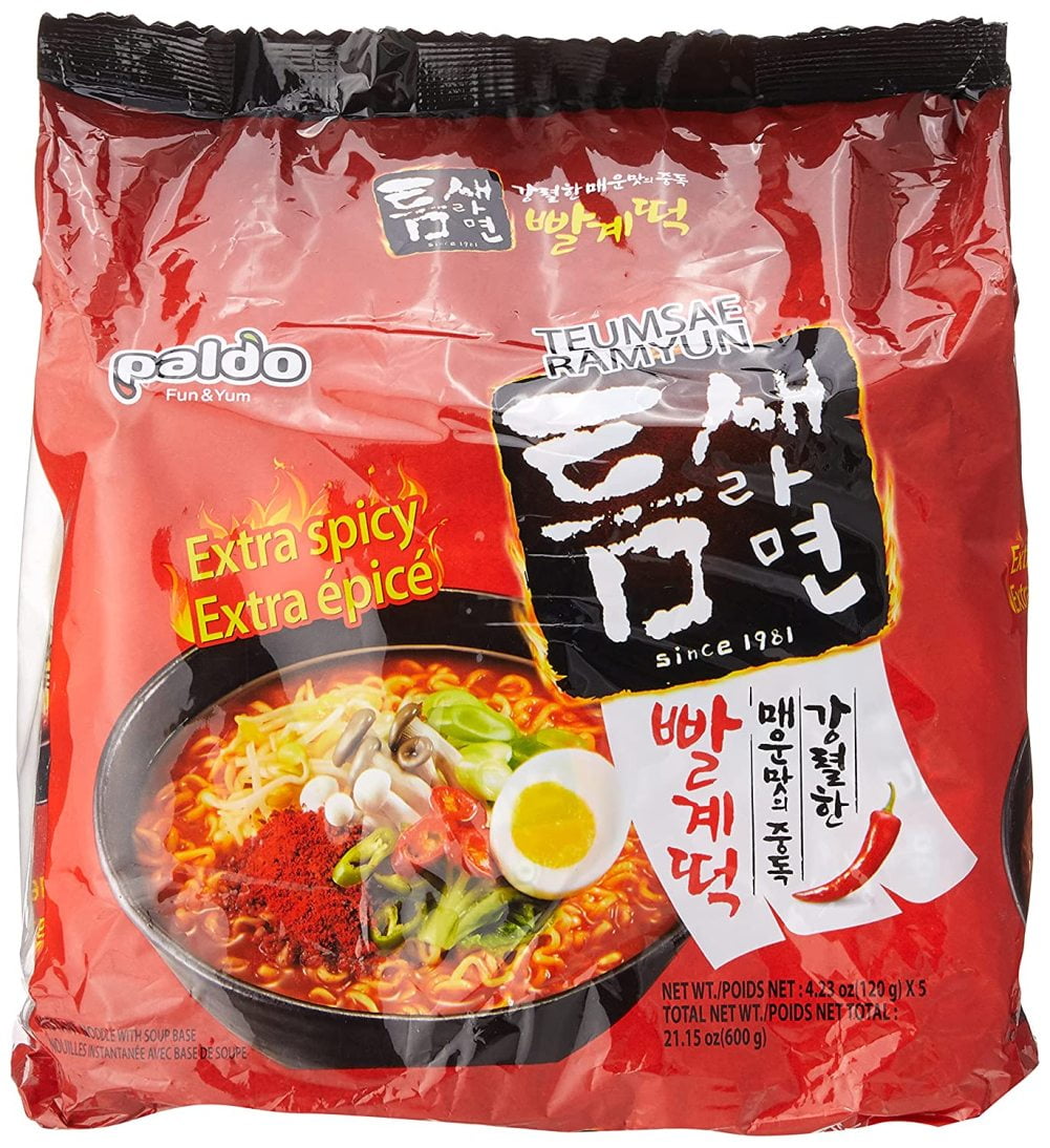 Paldo Teumsae Ramen, 4.23 Ounce (Pack of 20) - Walmart.com