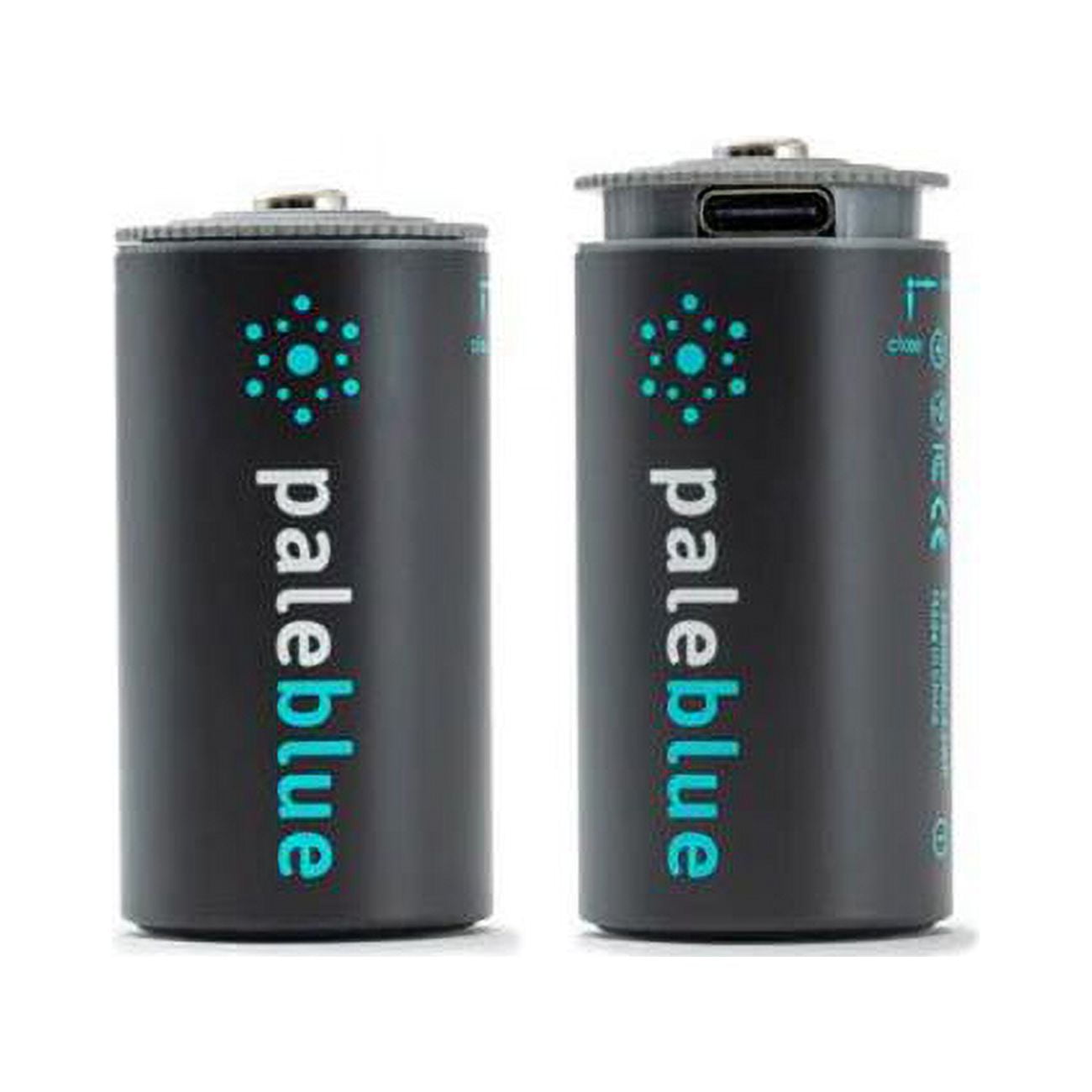 Pale Blue Earth PBLPBCC Lithium Ion Rechargeable C Batteries, Pale Blue ...