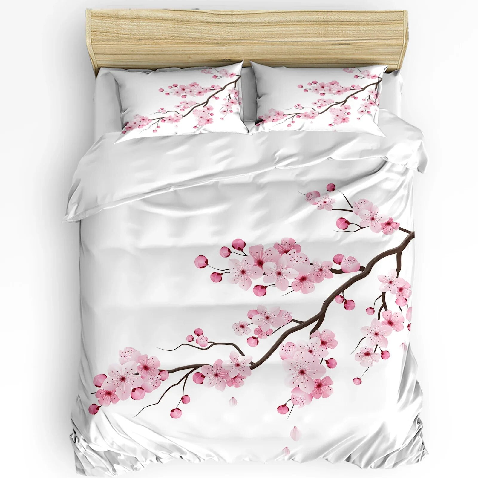 Japanese Bedding Set For Bedroom Bed Home Branch of a Flourishing ...