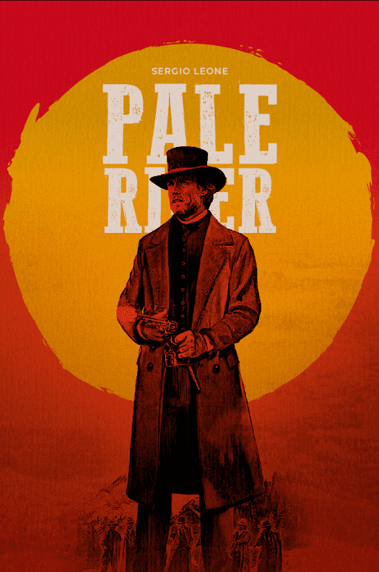 Pale Rider 1985 Poster 24x36 - Clint Eastwood Western Classic Film Art ...