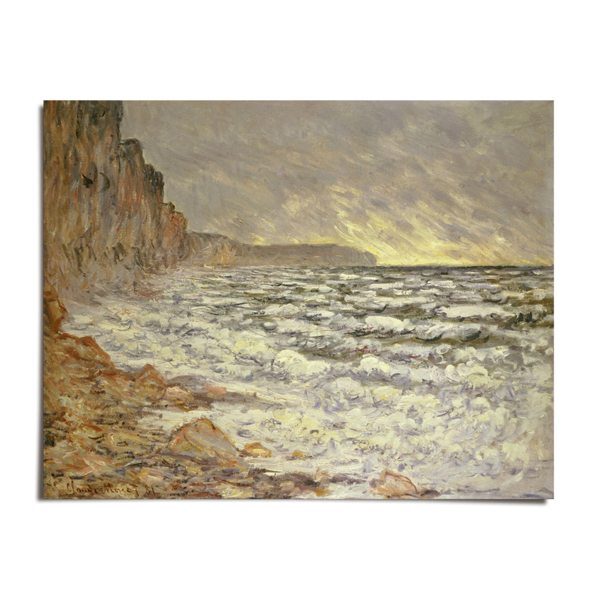 Pale Water Lilies, C.1917-25 - Claude Monet - 8x10 - Wall Art Print ...