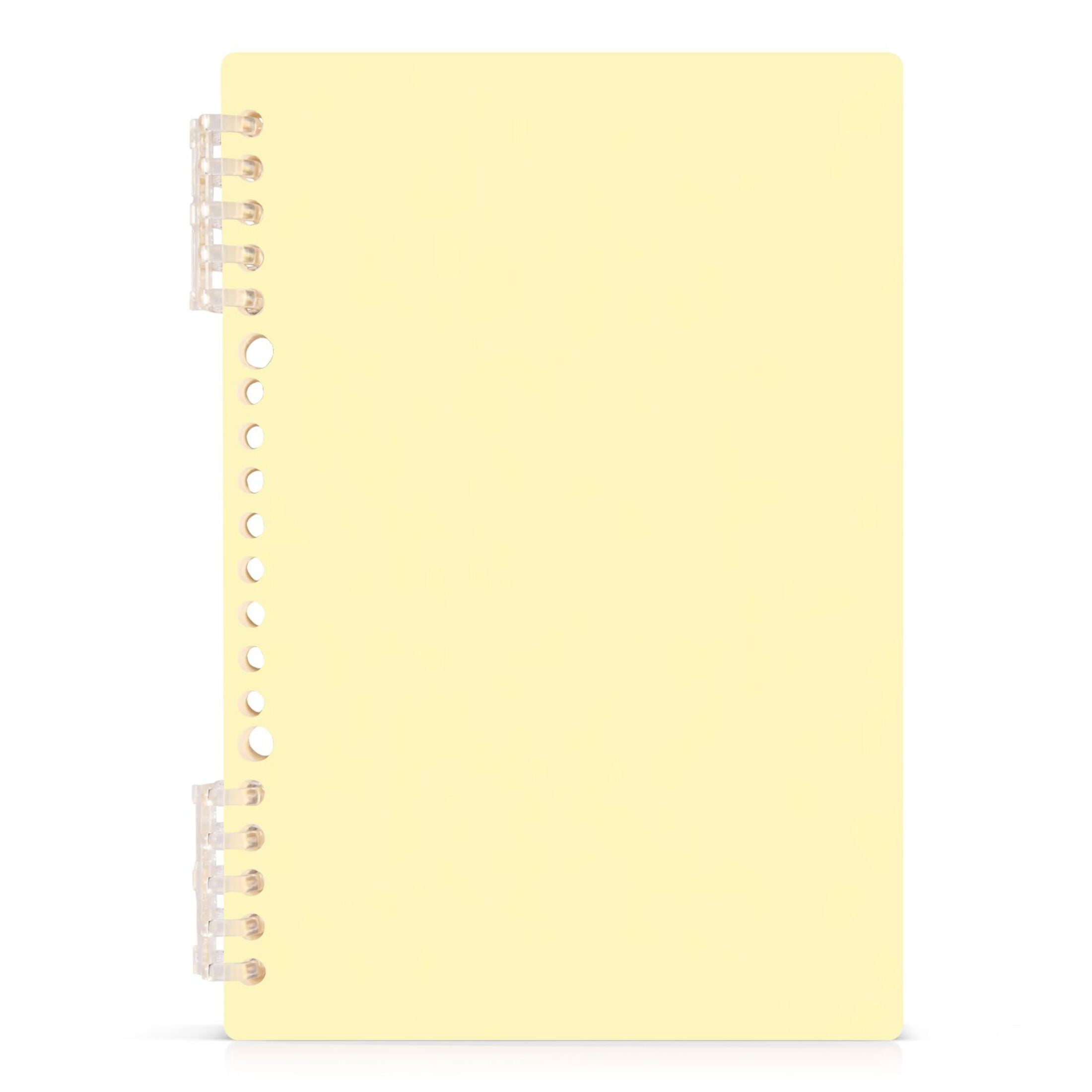 Pale Yellow Notebooks 1-subject Journal 60 Sheets A5 College Ruled ...