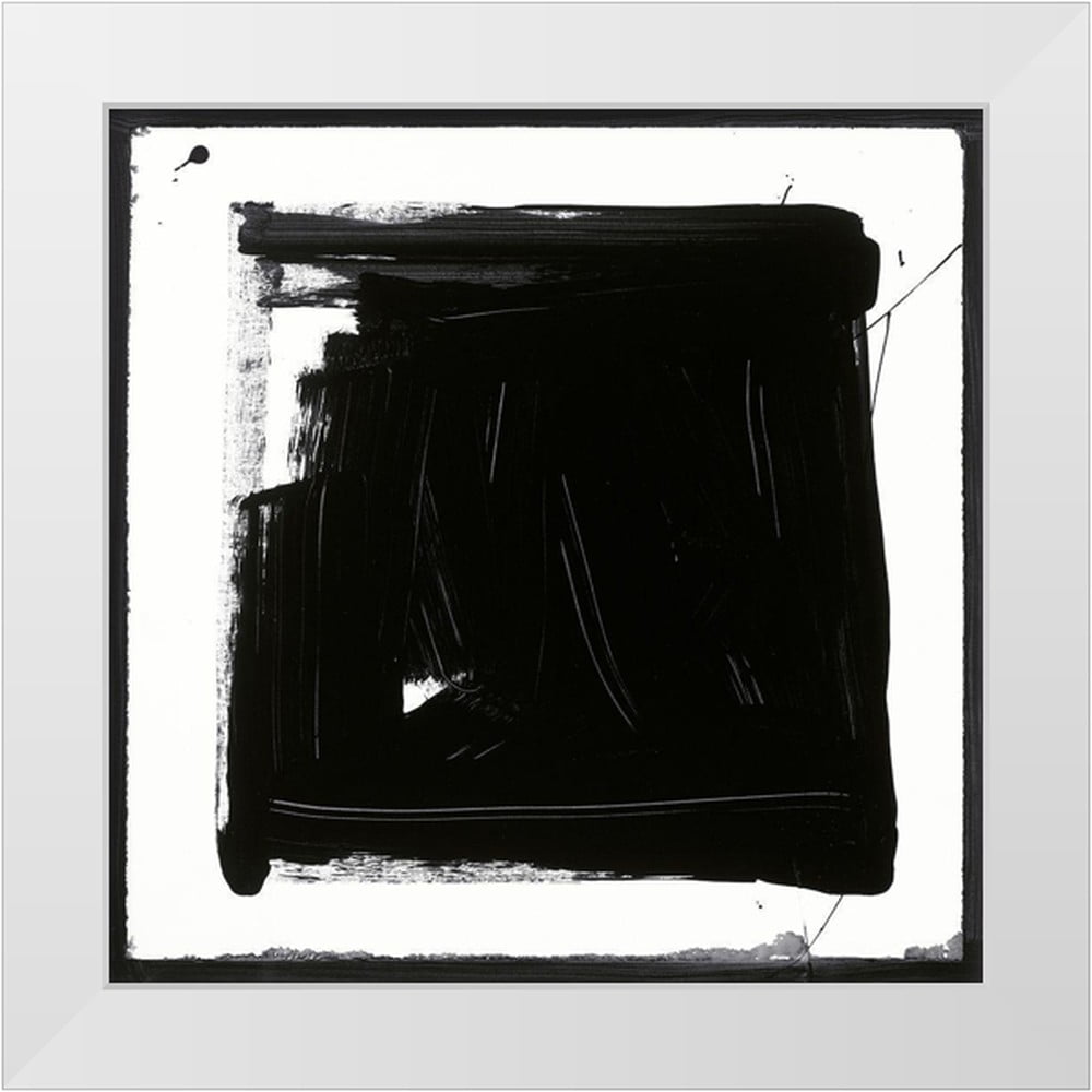 Palek, Franka 26x26 White Modern Wood Framed Museum Art Print Titled ...