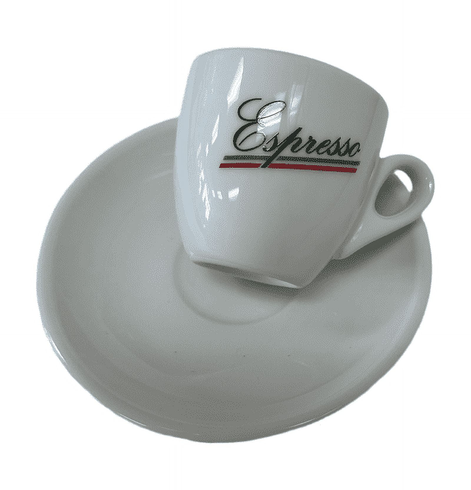 Palermo White Espresso cups "Espresso motif", by Nuova Point, Made in ...